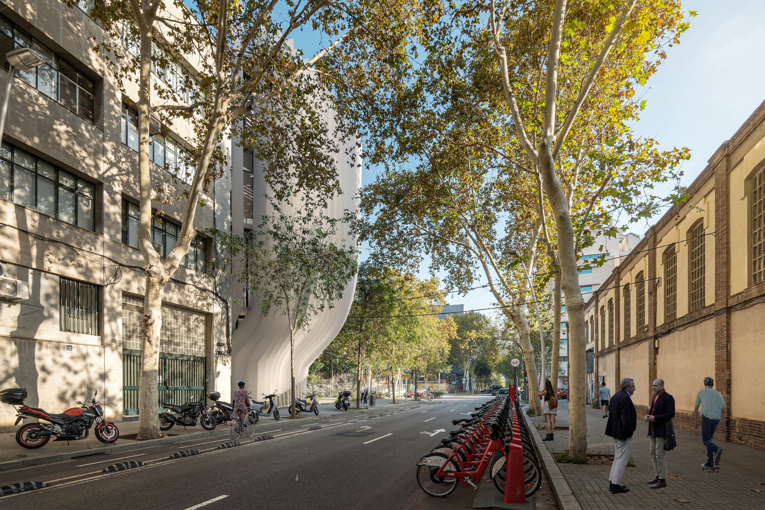 Urban Business Building in Barcelona by SNOB Architects - Architizer