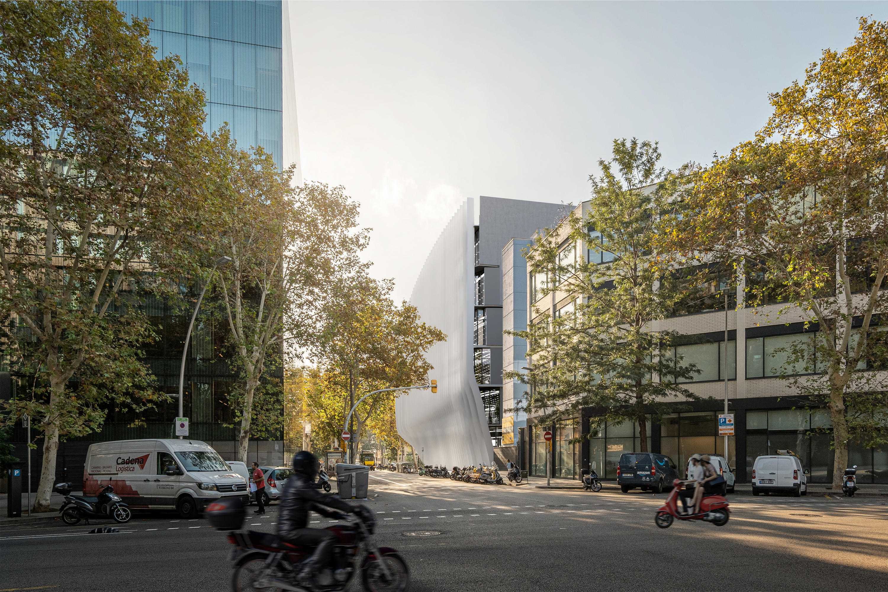Urban Business Building in Barcelona by SNOB Architects - Architizer