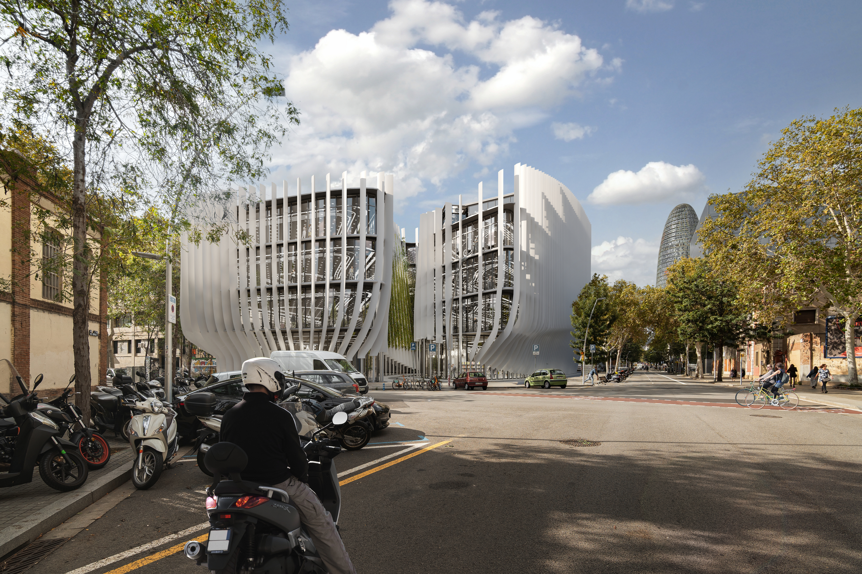 Urban Business Building in Barcelona by SNOB Architects - Architizer