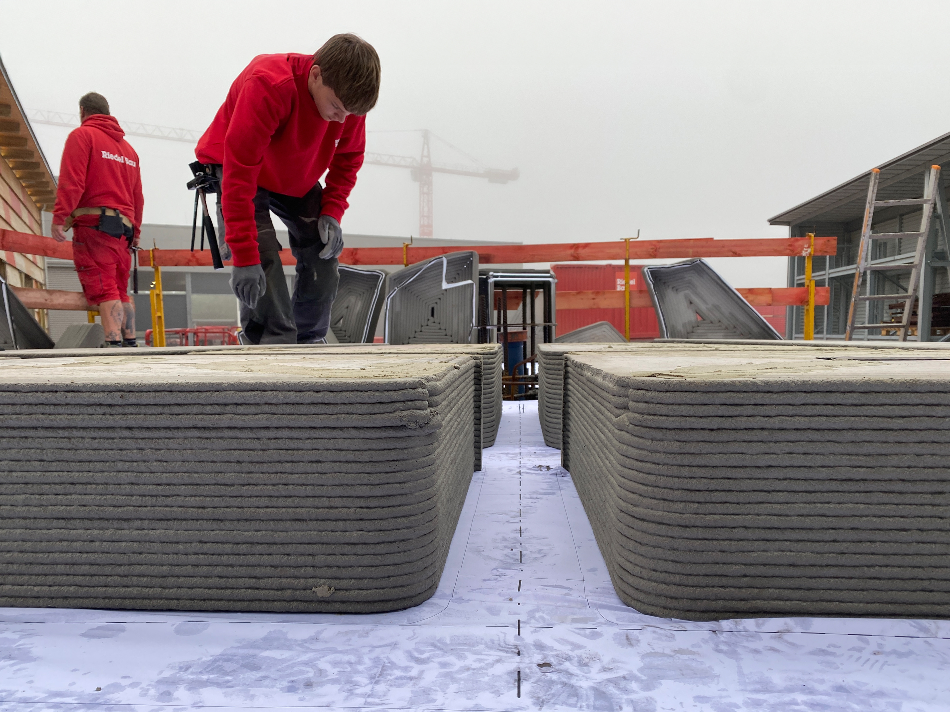 3D-printed integral formwork for topology-optimized concrete slabs by ...