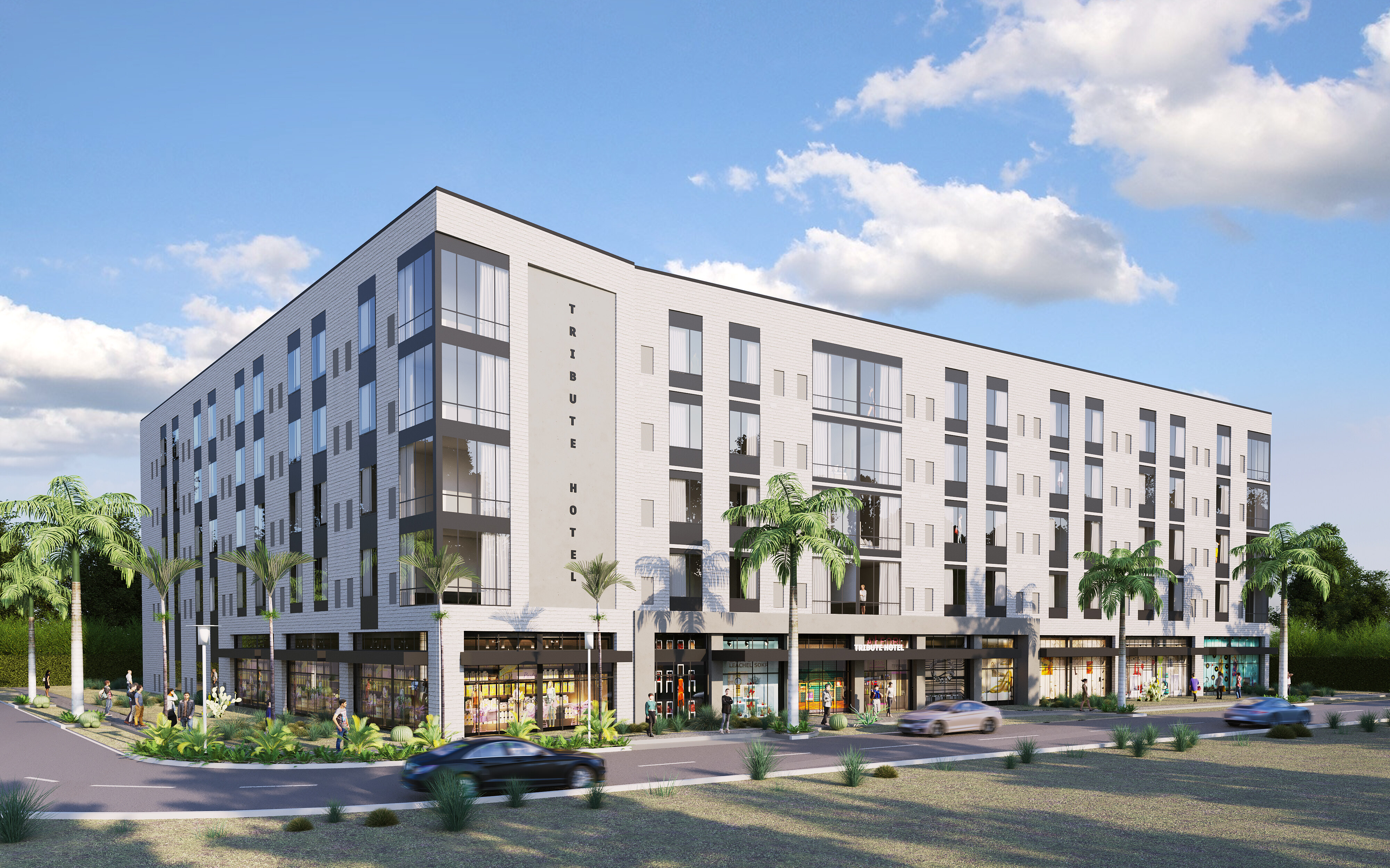 3D Exterior Rendering for Hotel Project in Phoenix AZ by JS Engineering ...