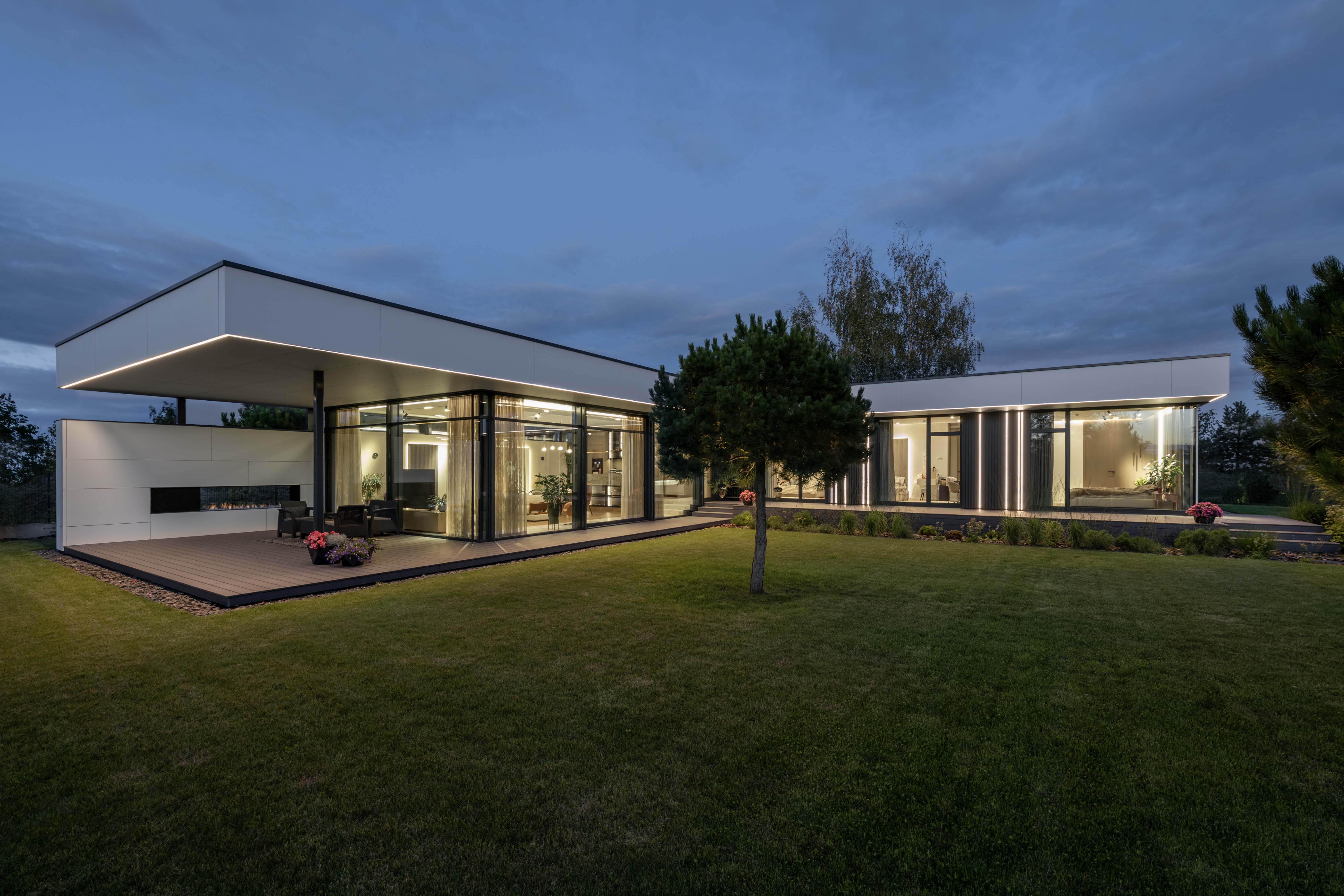 Modern house in Kaunas by Architecture laboratory ArchLAB - Architizer