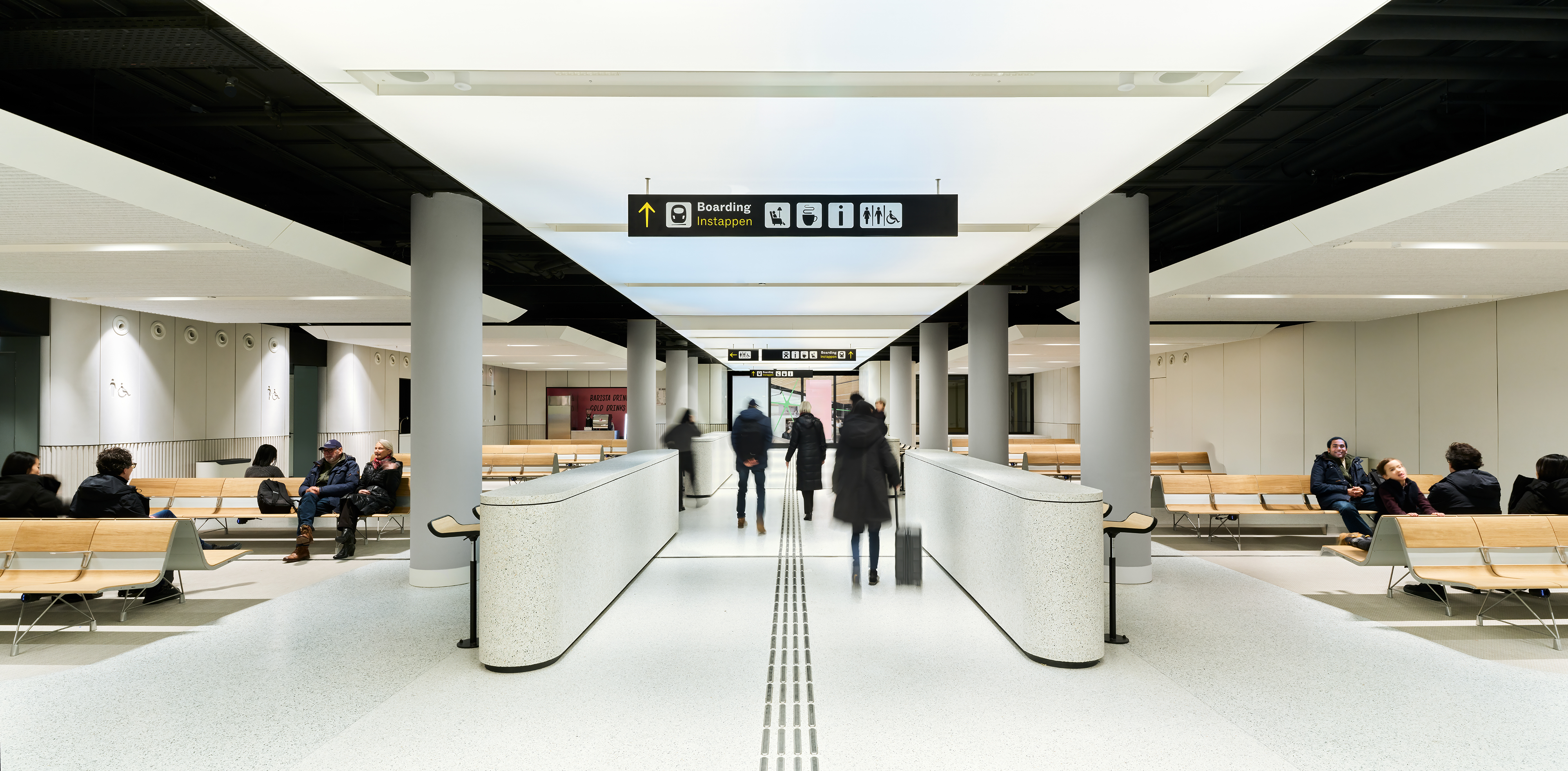 UK terminal Amsterdam Centraal, Amsterdam by ZJA I Architects ...