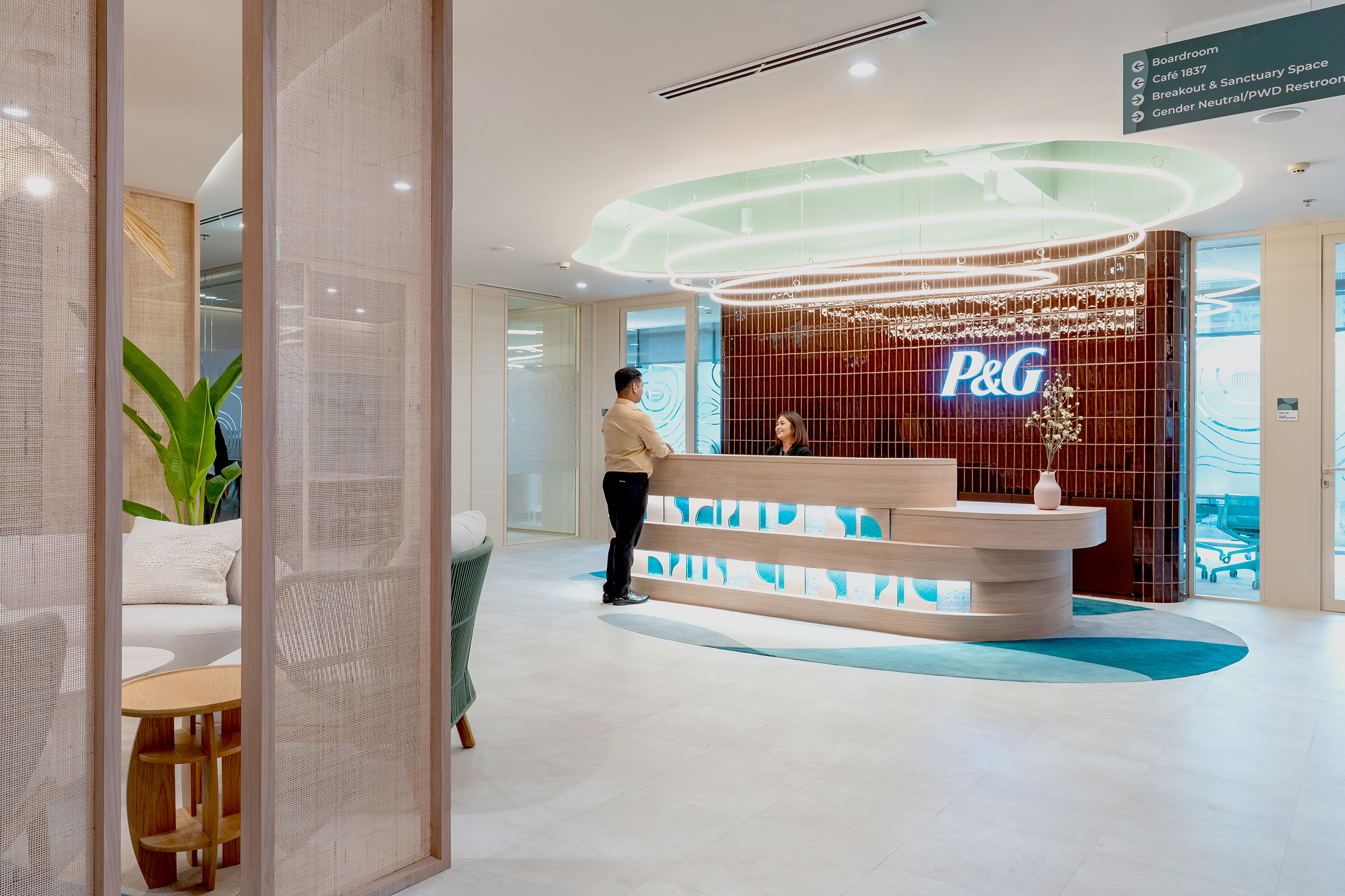 P&G Manila office (Six Neo tower) by orbit design studio - Architizer