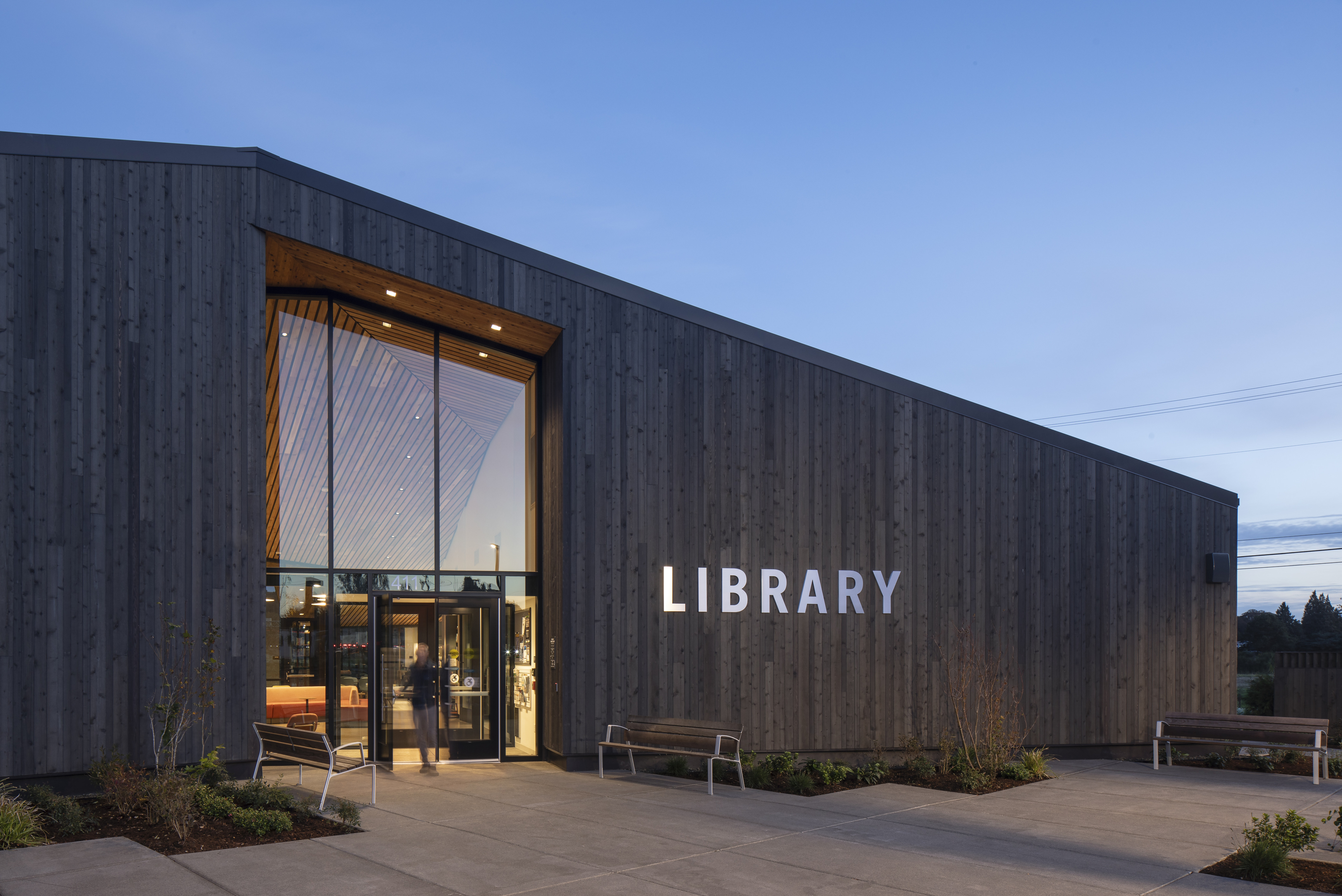 Woodland Community Library by Hacker - Architizer