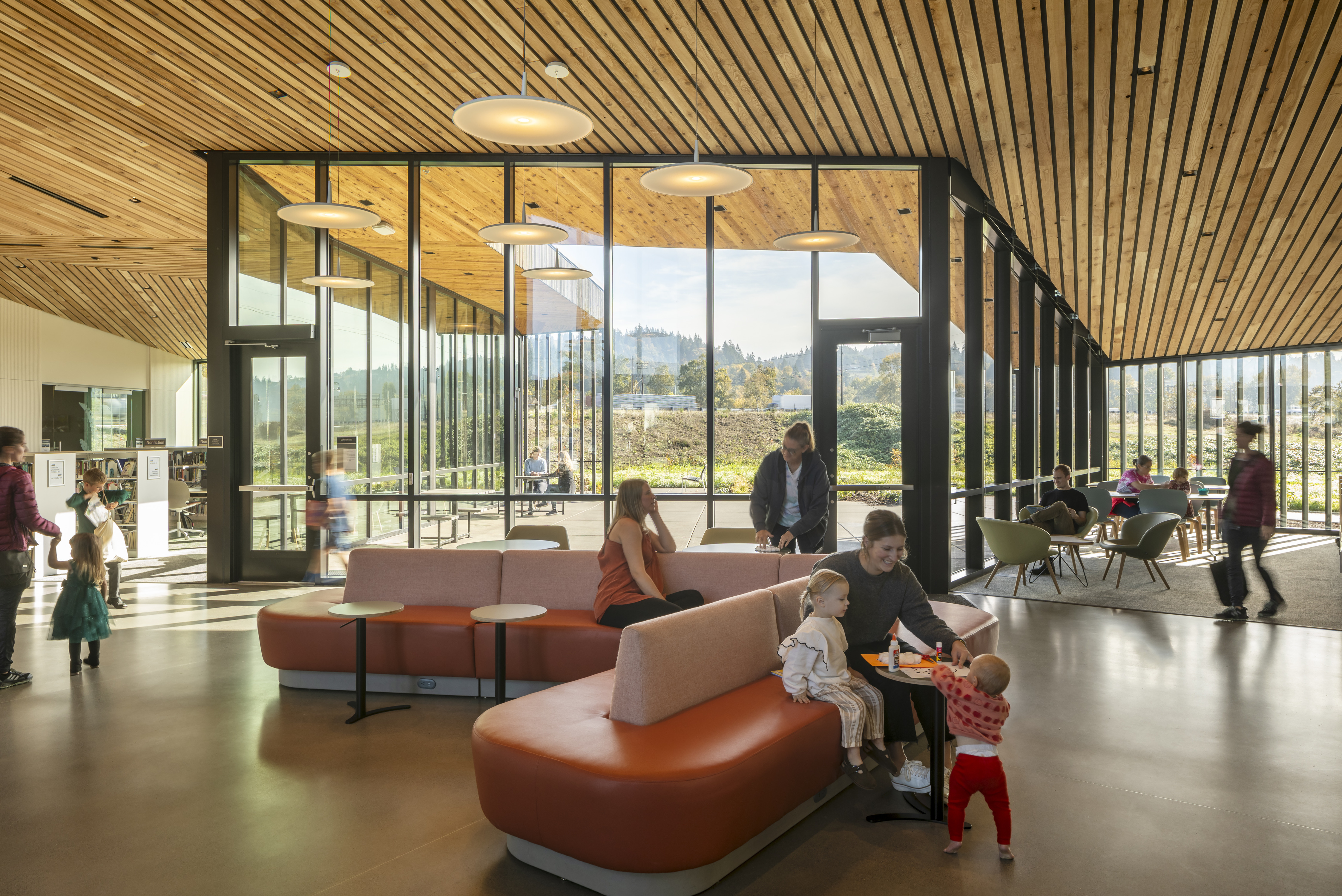 Woodland Community Library by Hacker - Architizer