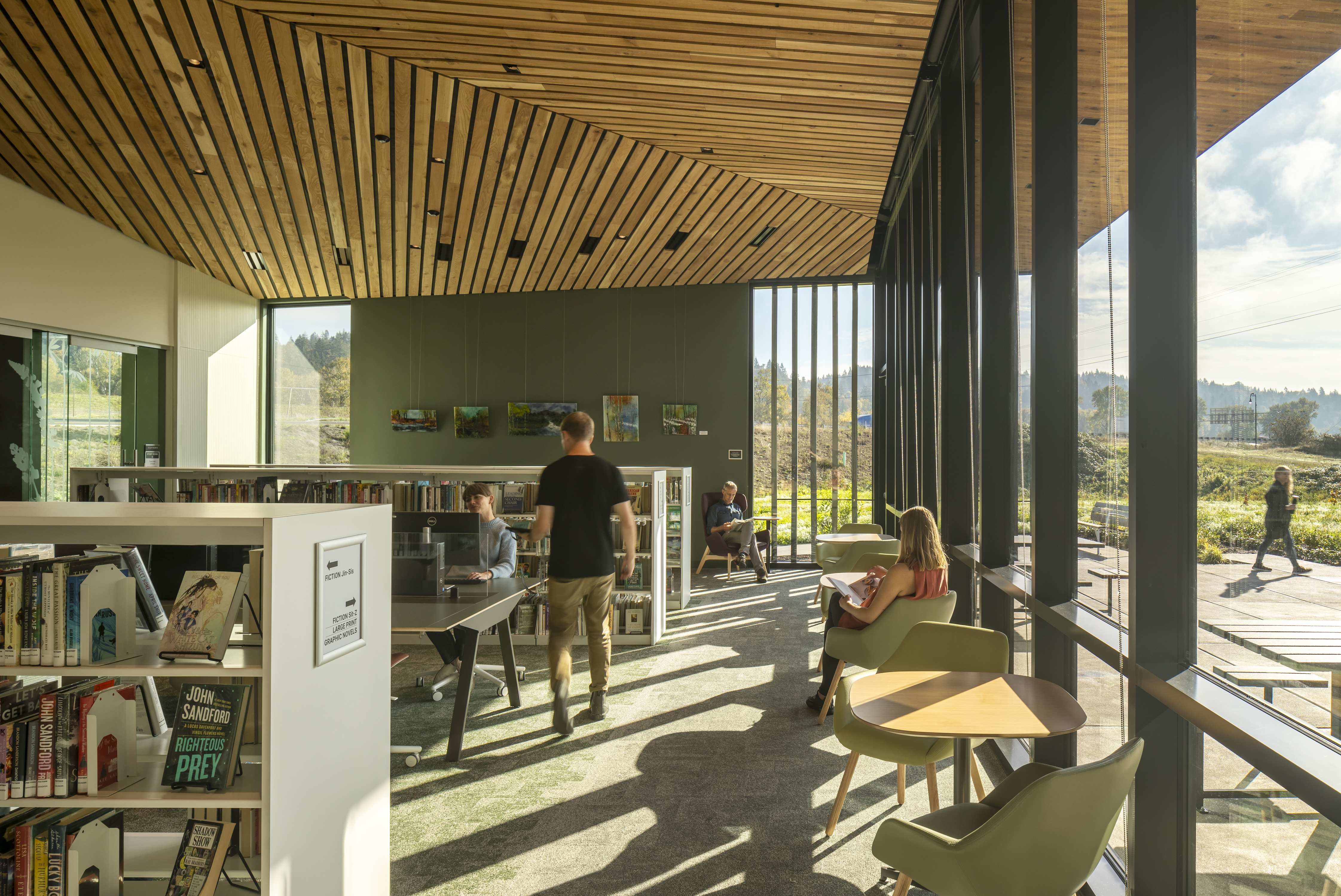 Woodland Community Library by Hacker - Architizer