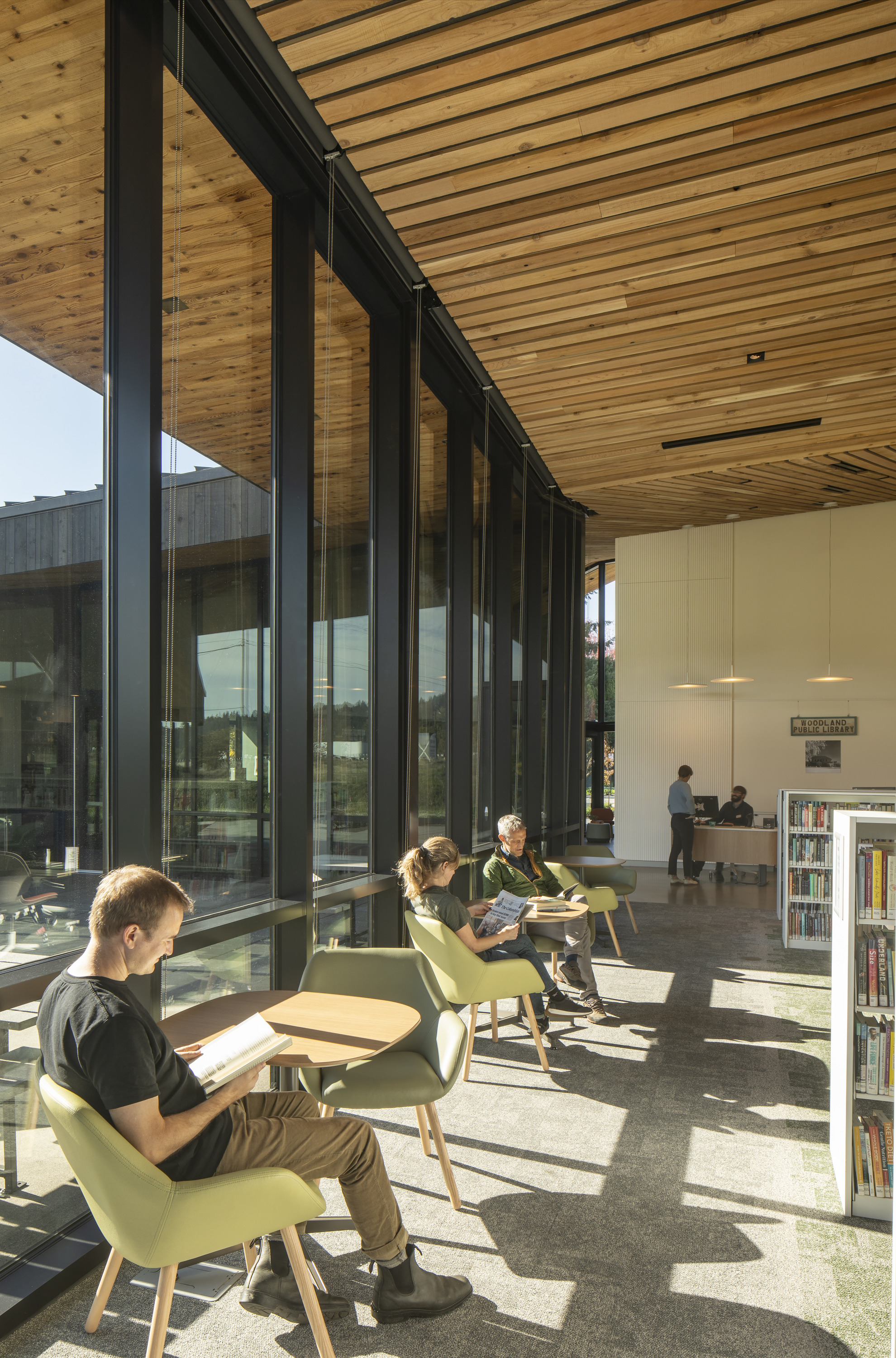 Woodland Community Library by Hacker - Architizer