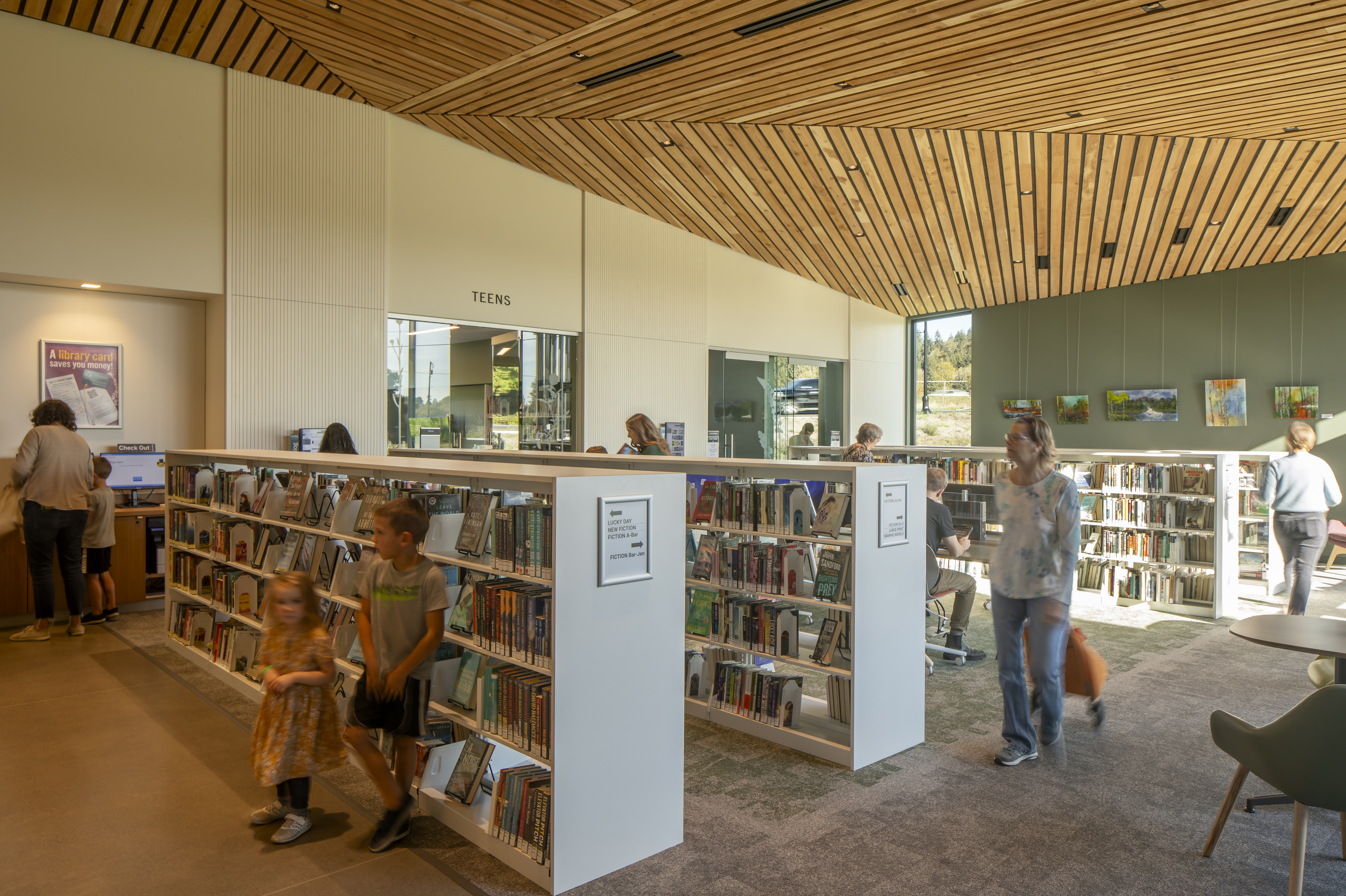 Woodland Community Library by Hacker - Architizer