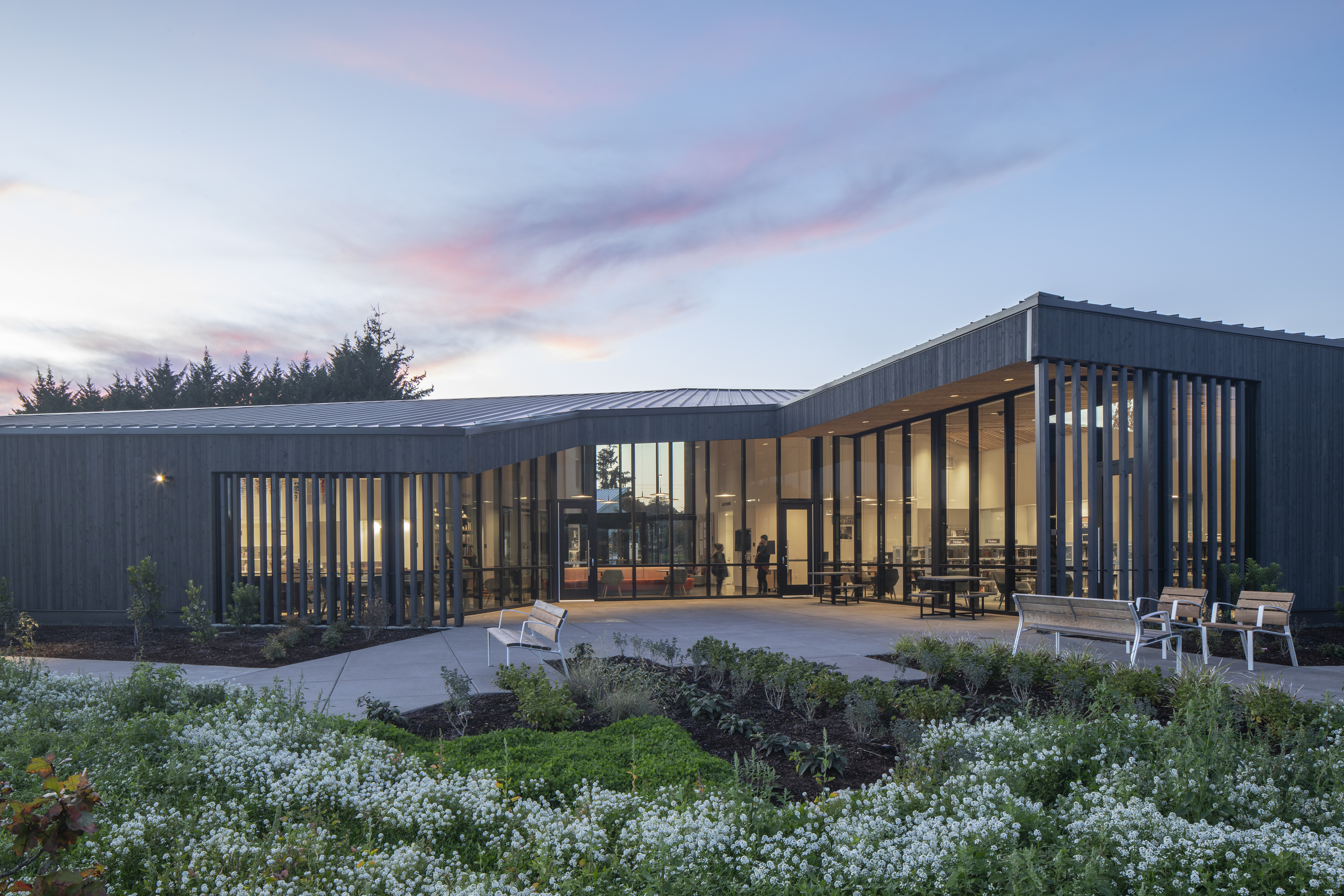Woodland Community Library by Hacker - Architizer
