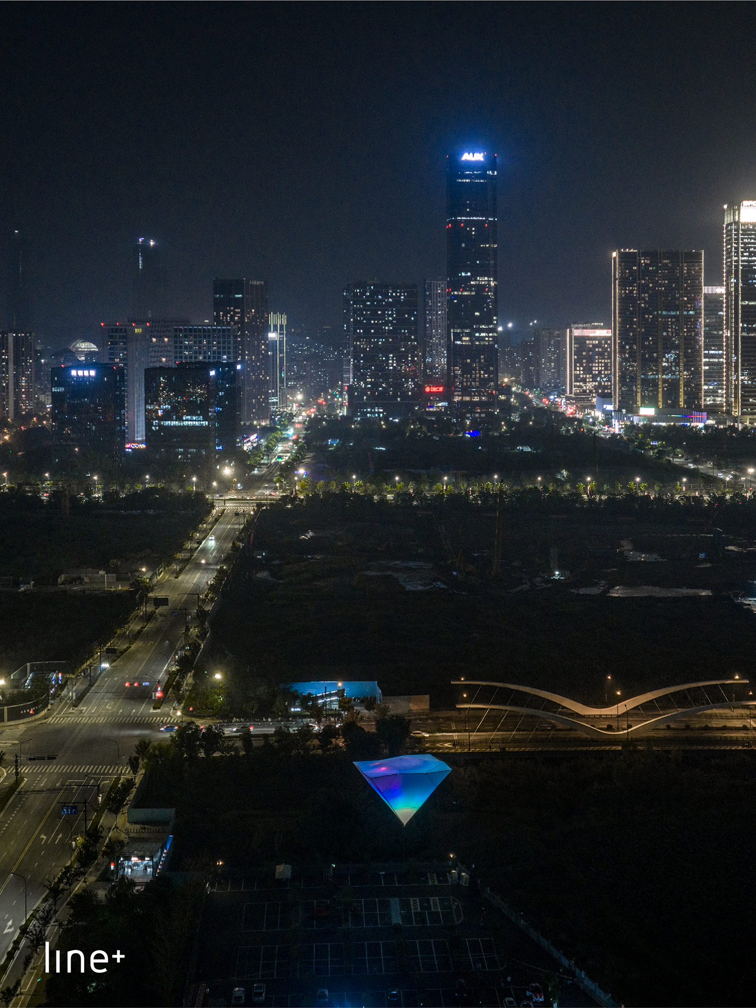 Yuhang Future Coordination” Lights Up Hangzhou’s Skyline by line+ ...