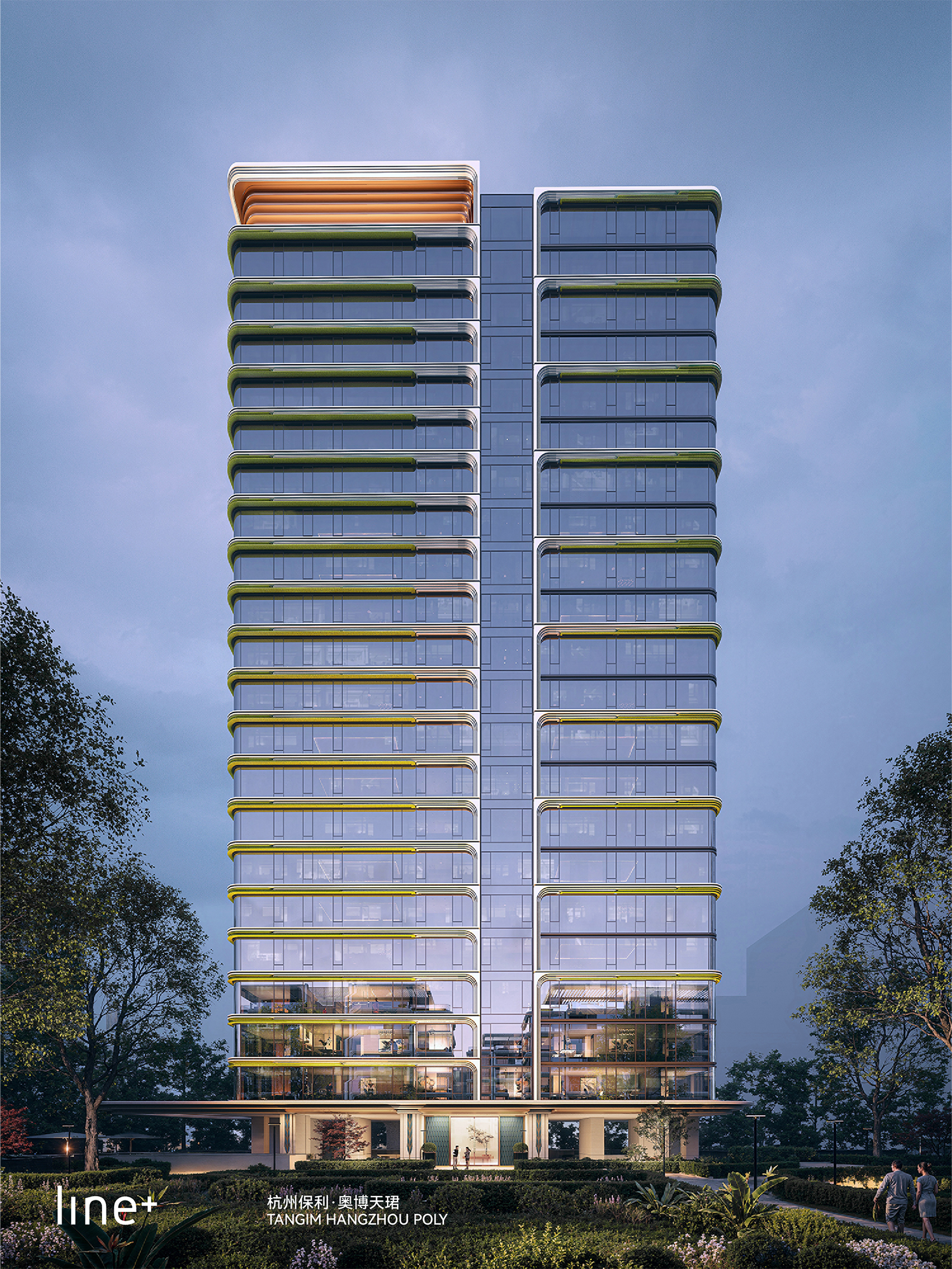 Hangzhou Poly Aobo Tianjun by line+ studio - Architizer