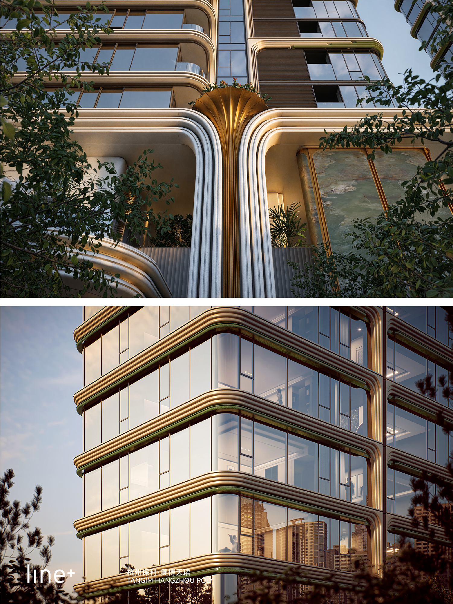 Hangzhou Poly Aobo Tianjun by line+ studio - Architizer