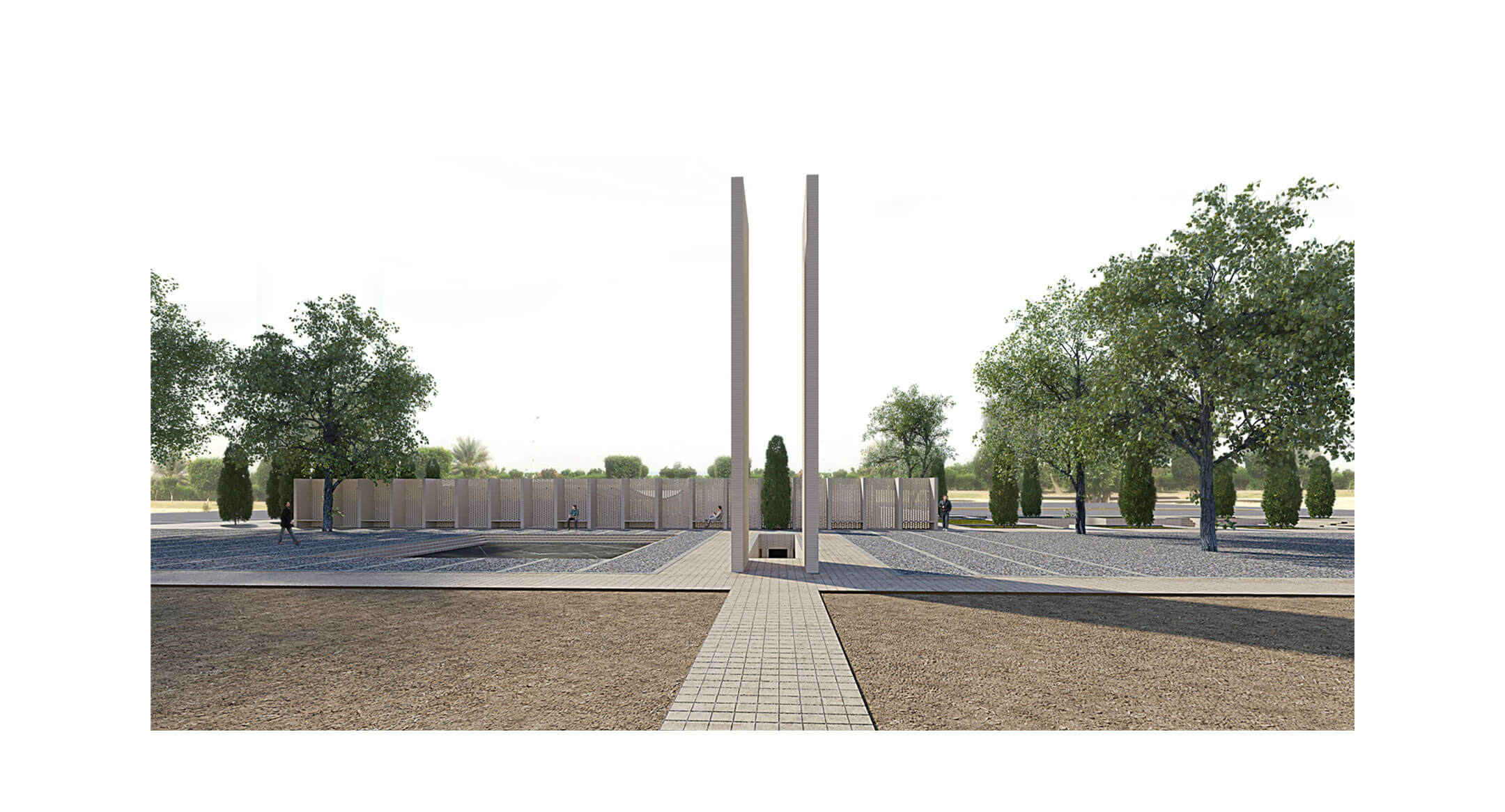 JIROFT University Mosque & Martyrs Memorial by Karand Group - Architizer