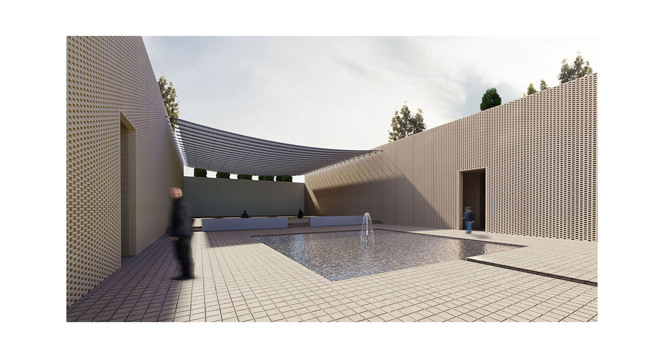 JIROFT University Mosque & Martyrs Memorial by Karand Group - Architizer