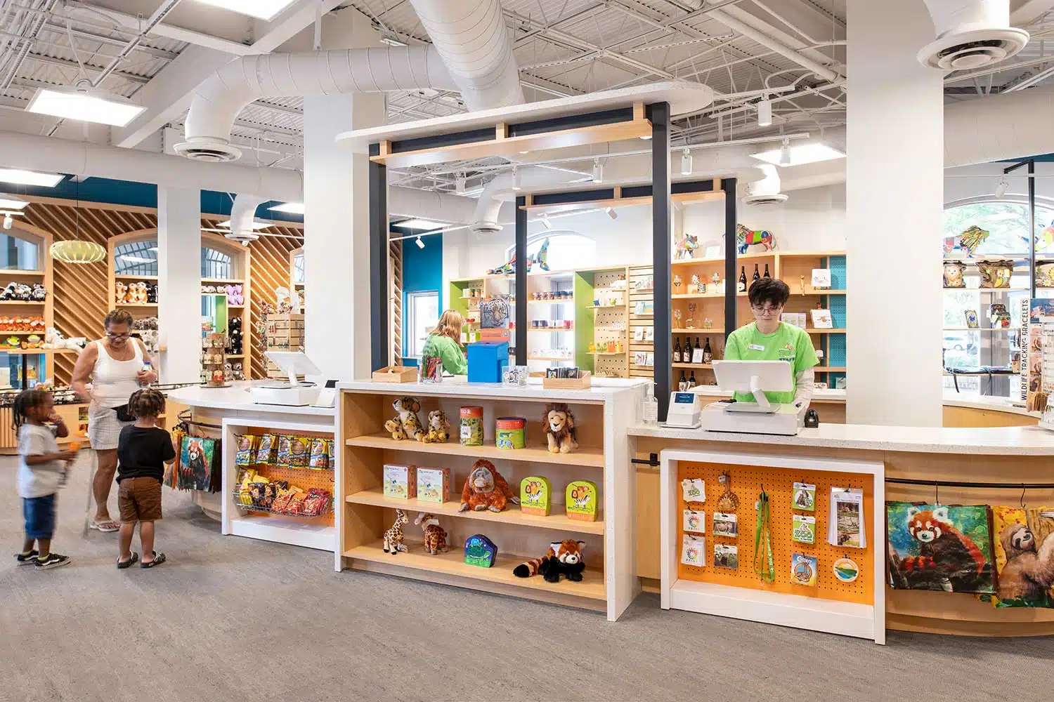 Virginia Zoo Gift Shop Renovation by Work Program Architects - Architizer