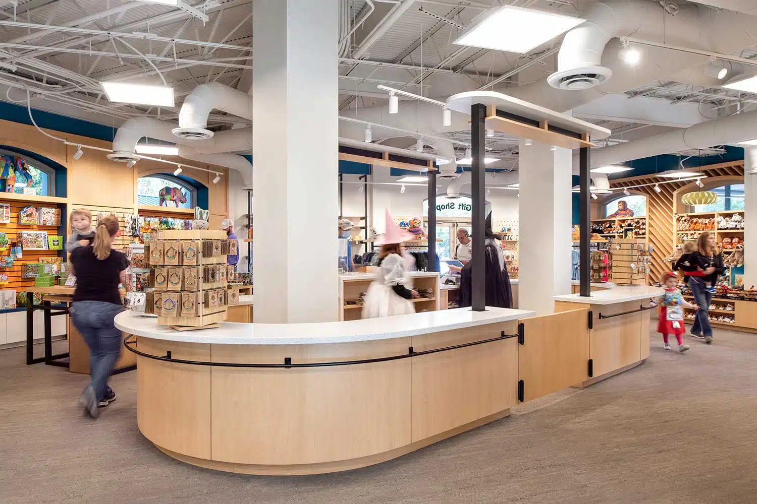 Virginia Zoo Gift Shop Renovation by Work Program Architects - Architizer