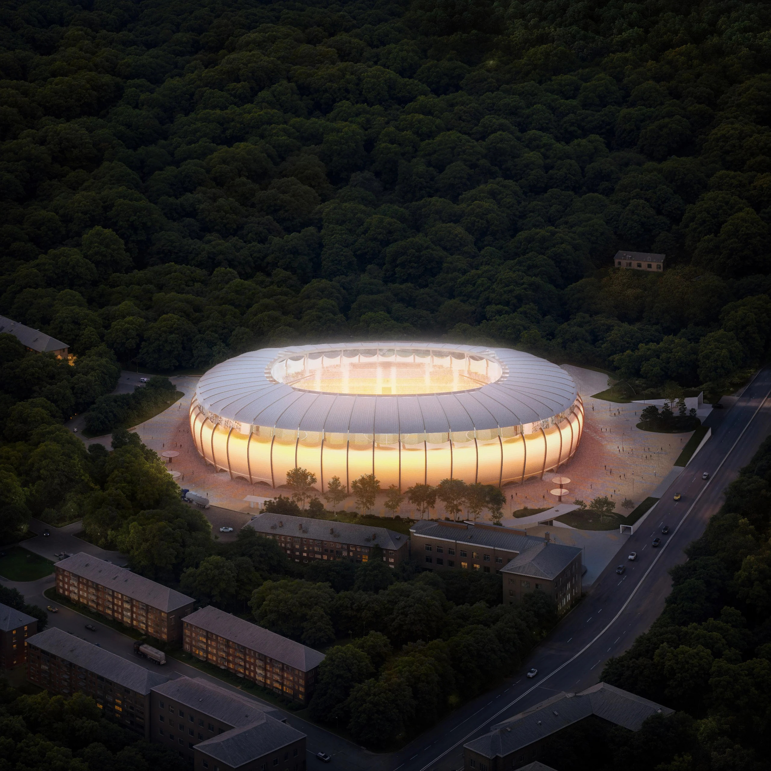 AZATA Stadium by Kerimov Architects - Architizer