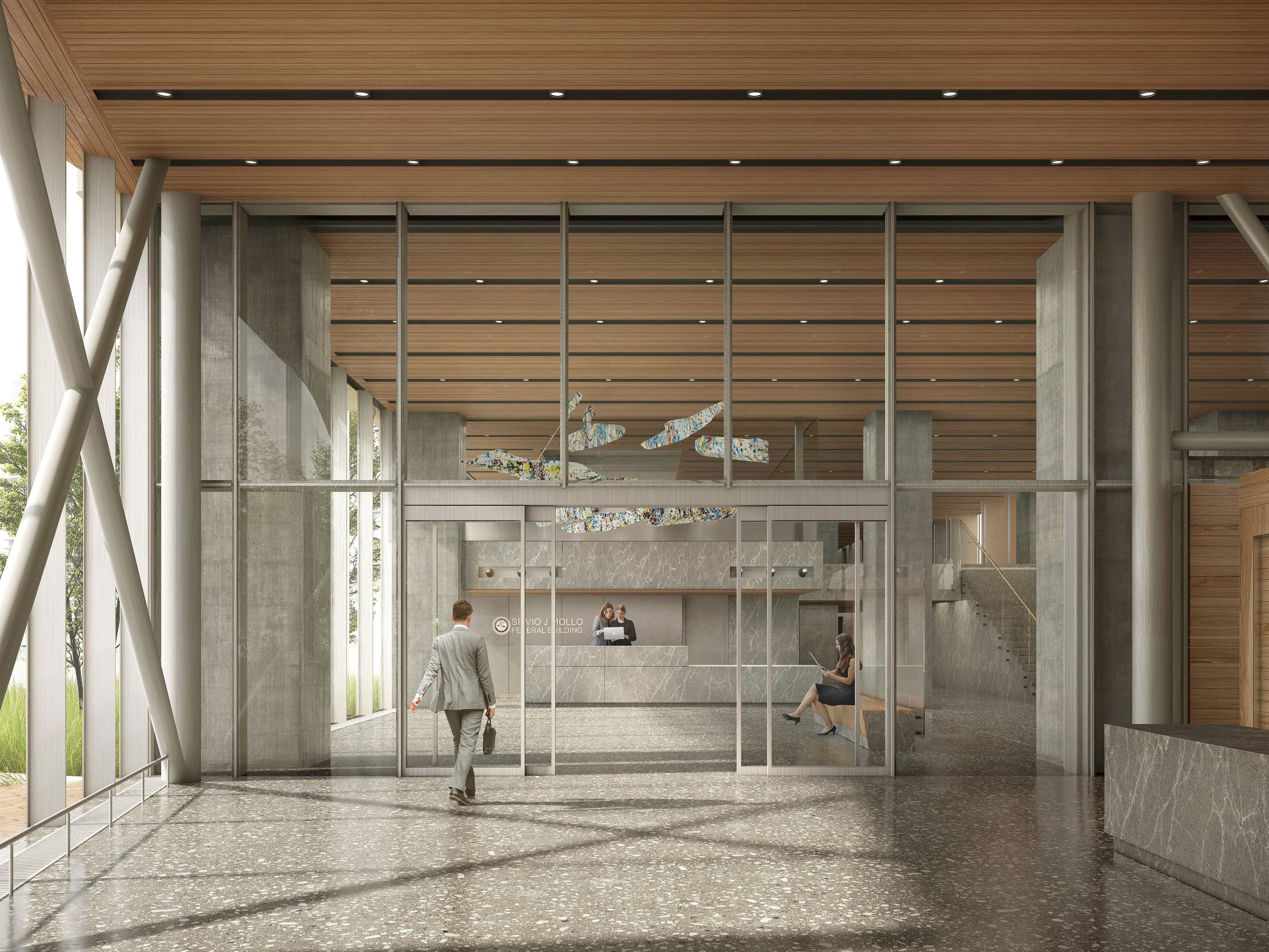 Silvio J. Mollo Federal Building by Krueck Sexton Partners - Architizer