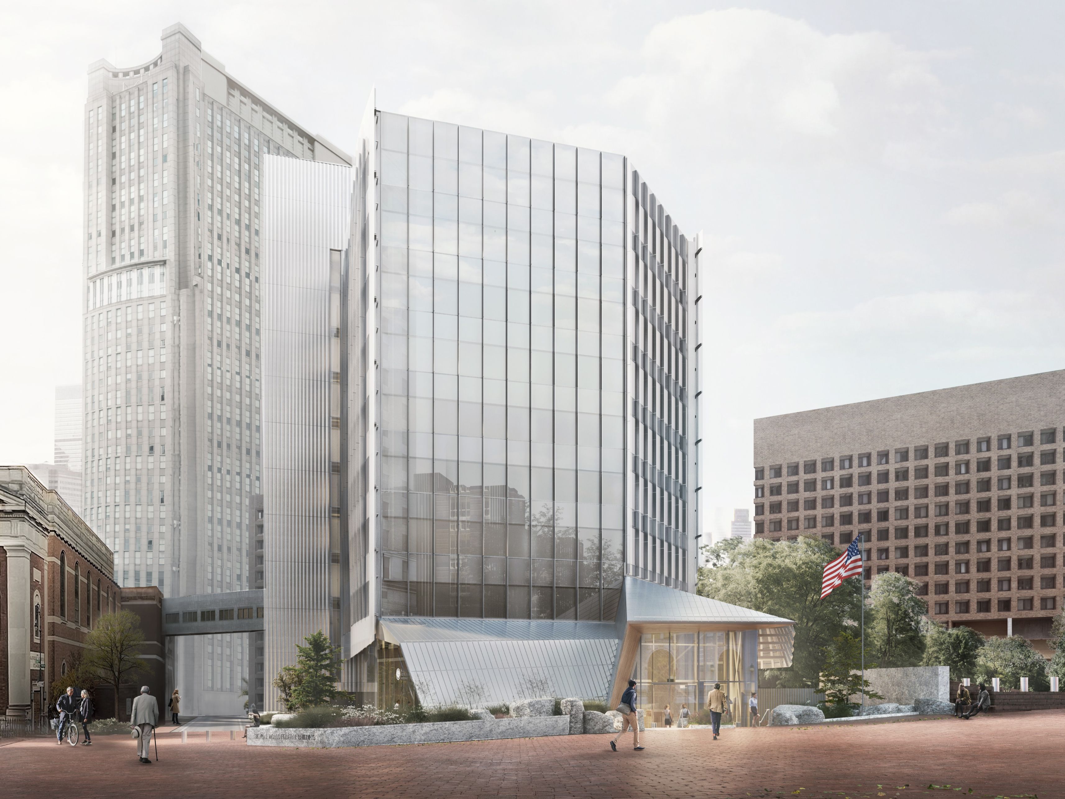 Silvio J. Mollo Federal Building by Krueck Sexton Partners - Architizer