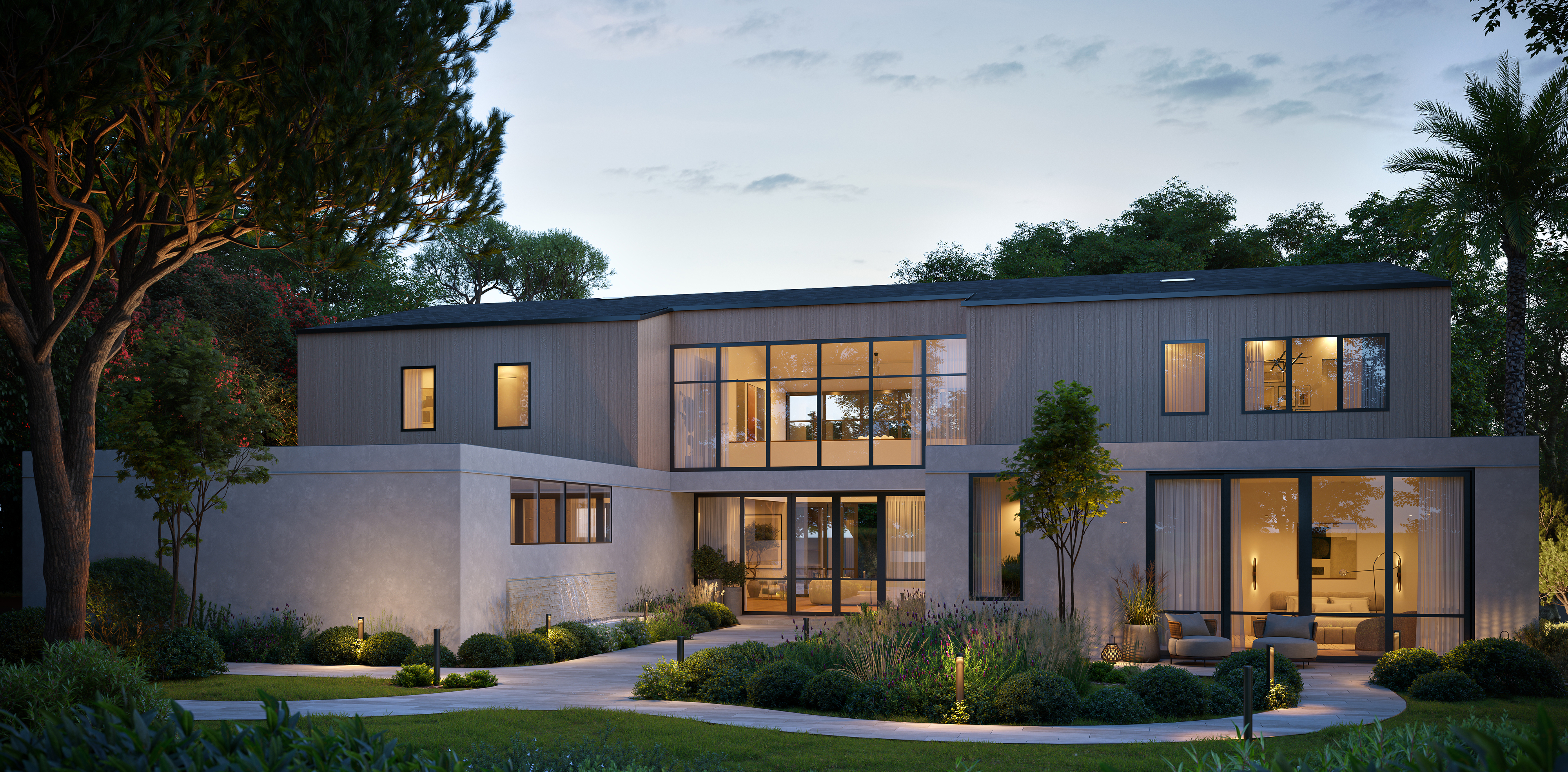 Exterior & Interior Visualization: La Jolla Residence, California by ...