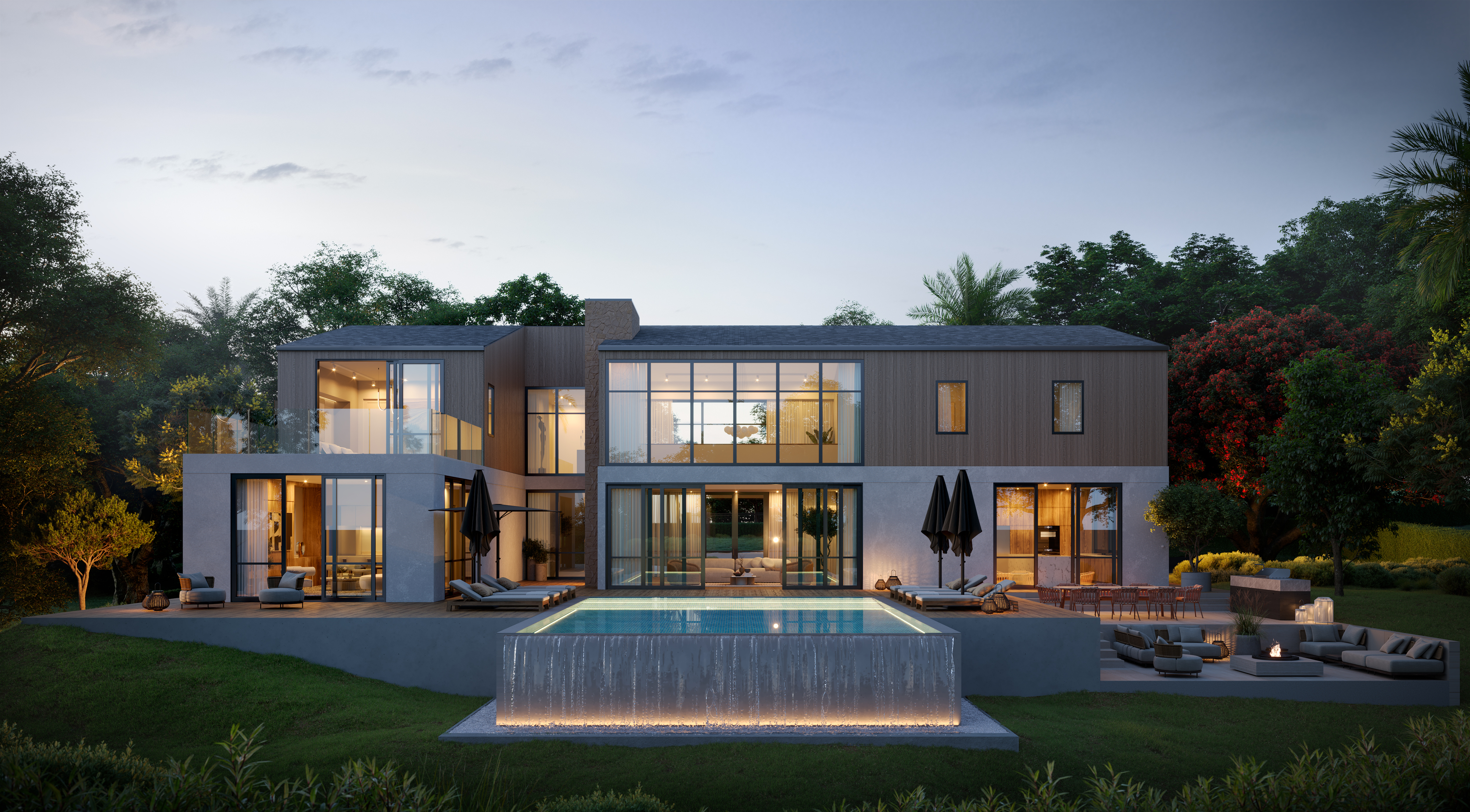 Exterior & Interior Visualization: La Jolla Residence, California by ...