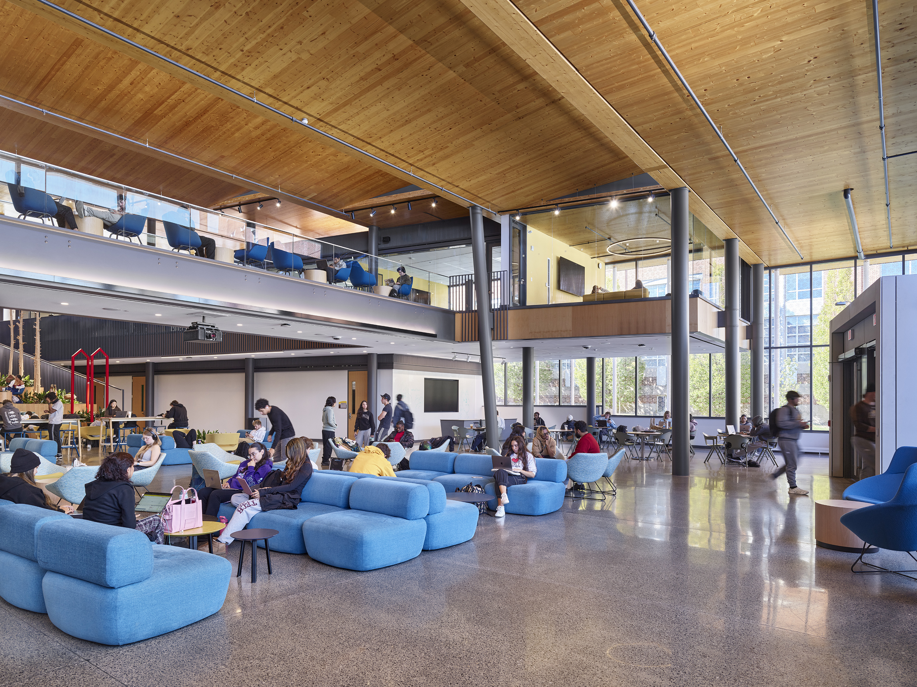 Idea 4400388: Chamberlain Student Center by ikon.5 architects in ...
