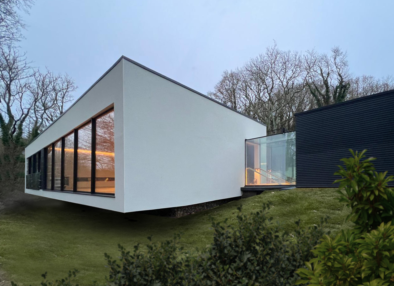 Chesham Guest House & Padel Court by AR Architecture - Architizer
