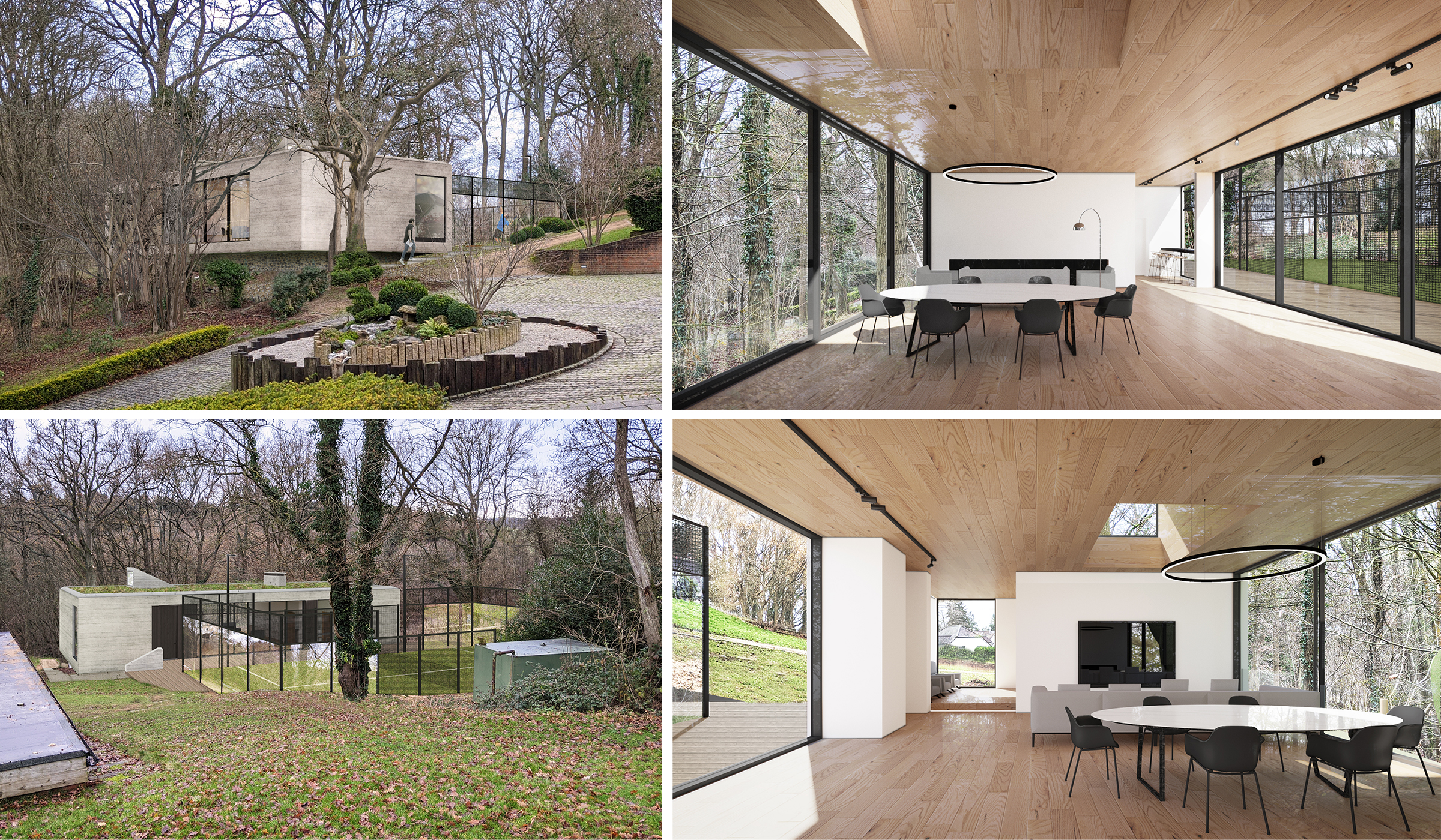 Chesham Guest House & Padel Court by AR Architecture - Architizer