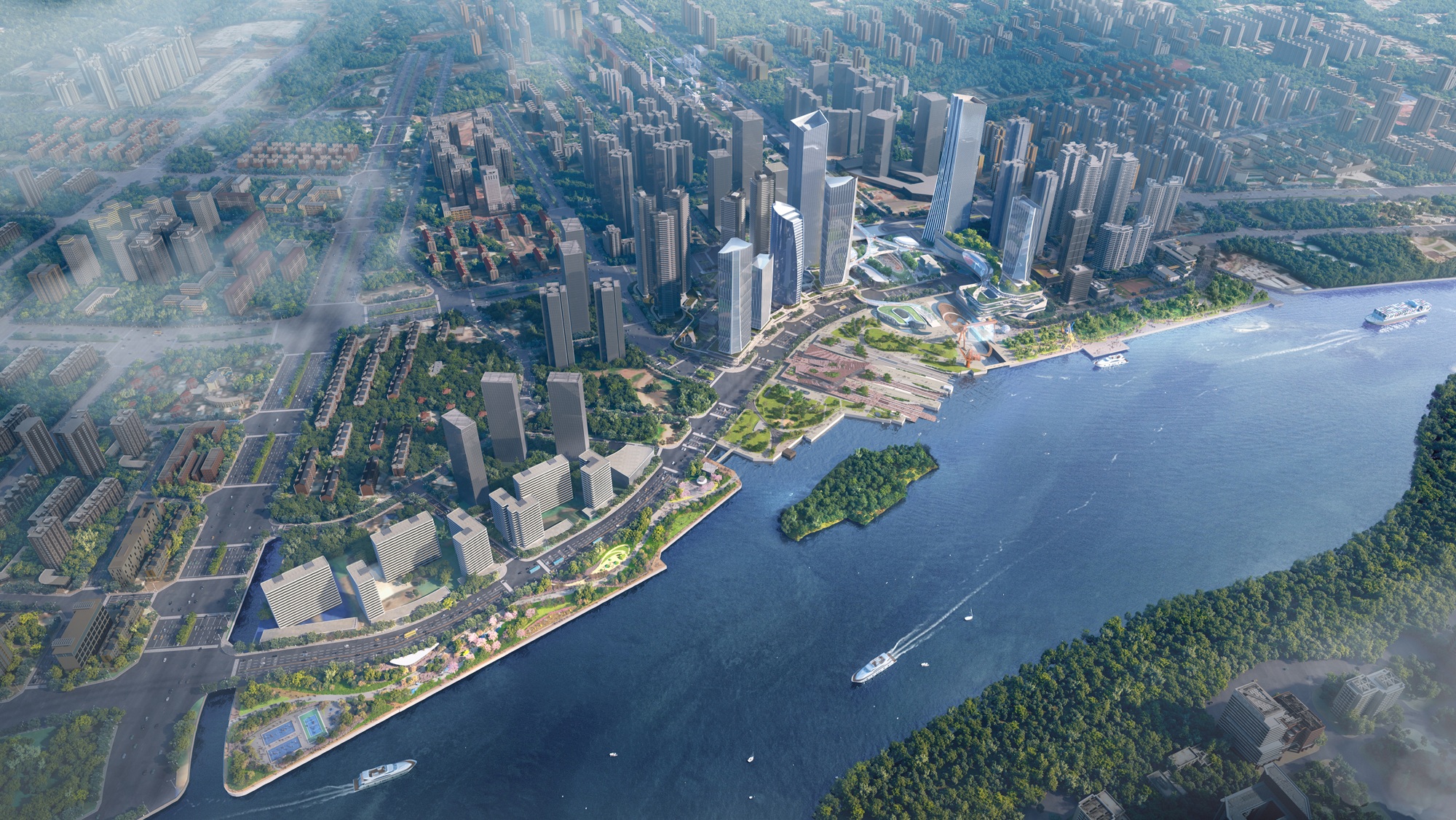 Idea 4401053: CITIC Pacific Guangzhou Shipyard Project by Aedas in ...