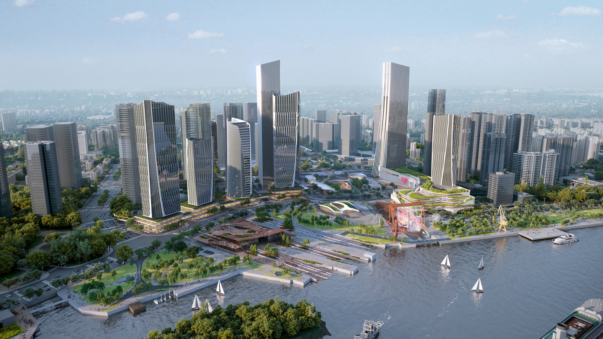 Idea 4401055: CITIC Pacific Guangzhou Shipyard Project by Aedas in ...