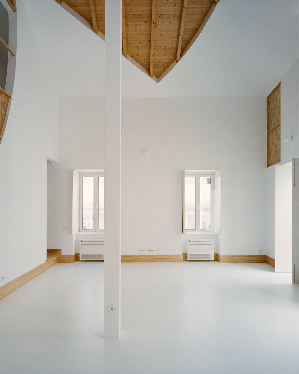 cut(outs) - ceiling, walls and pillar by Corpo Atelier - Architizer