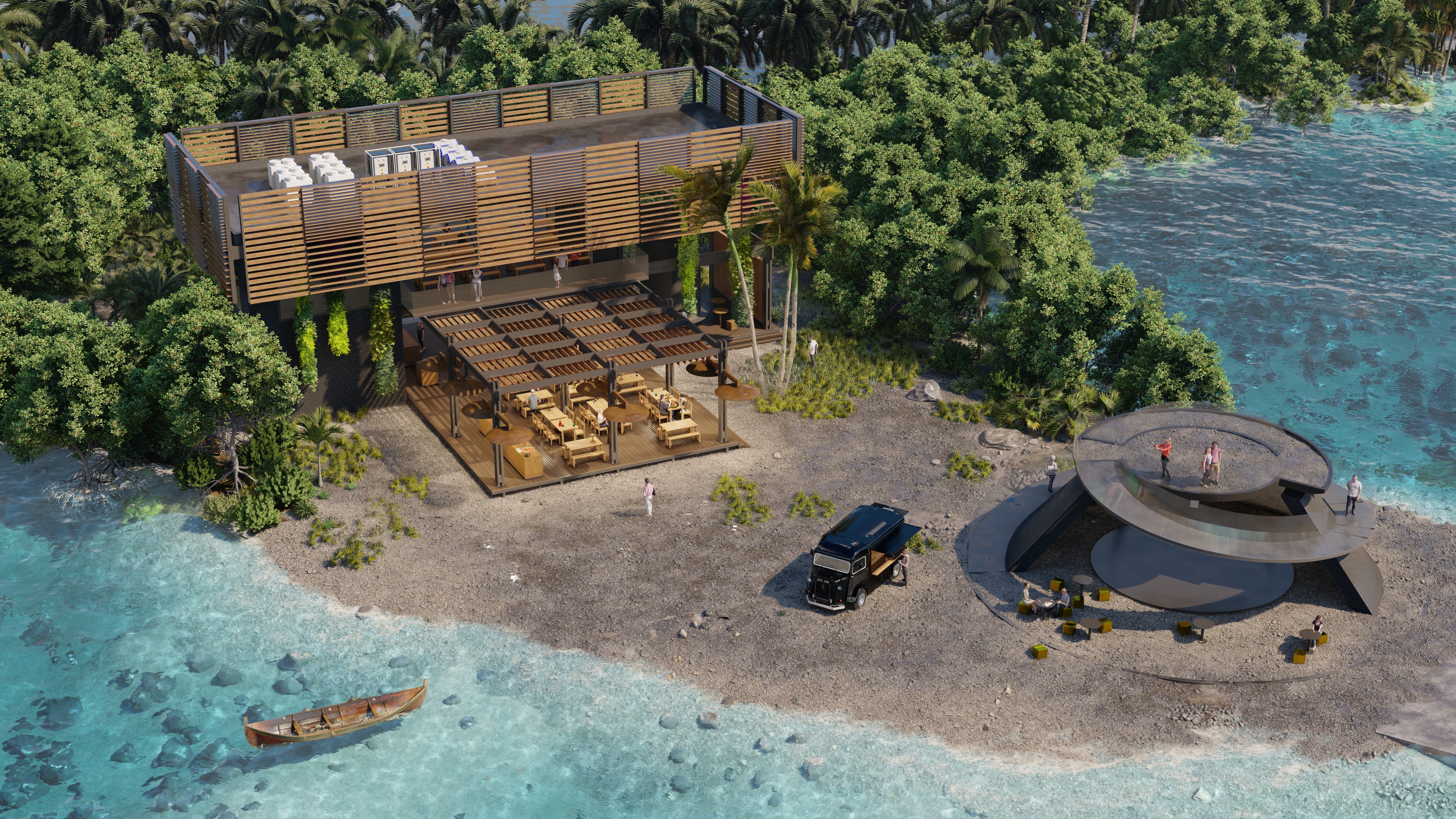 Seashore Restaurant Shen Chong by 过半儿 guò bàn er - Architizer