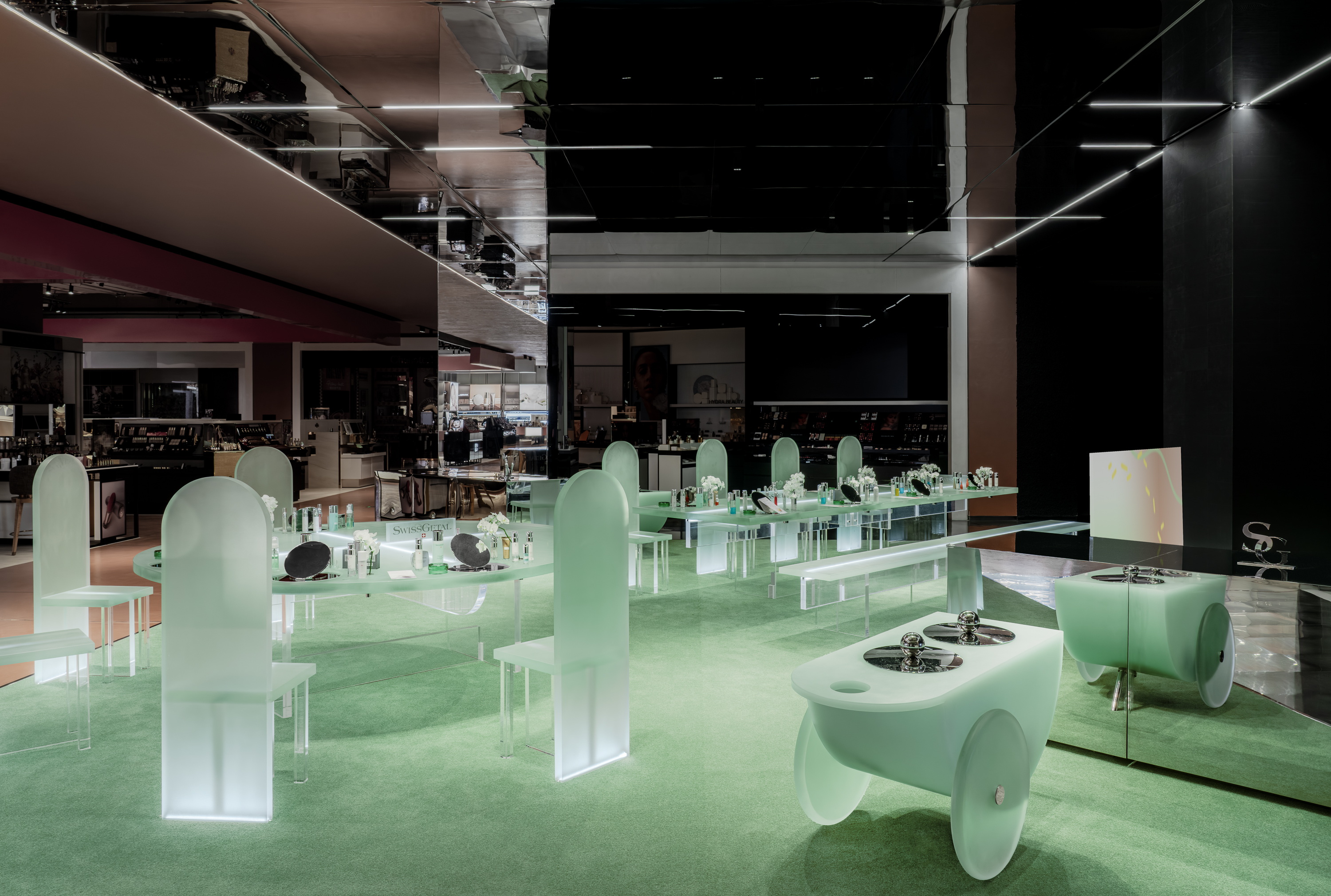 Beauty Feast - Pop Up Store by 过半儿 guò bàn er - Architizer