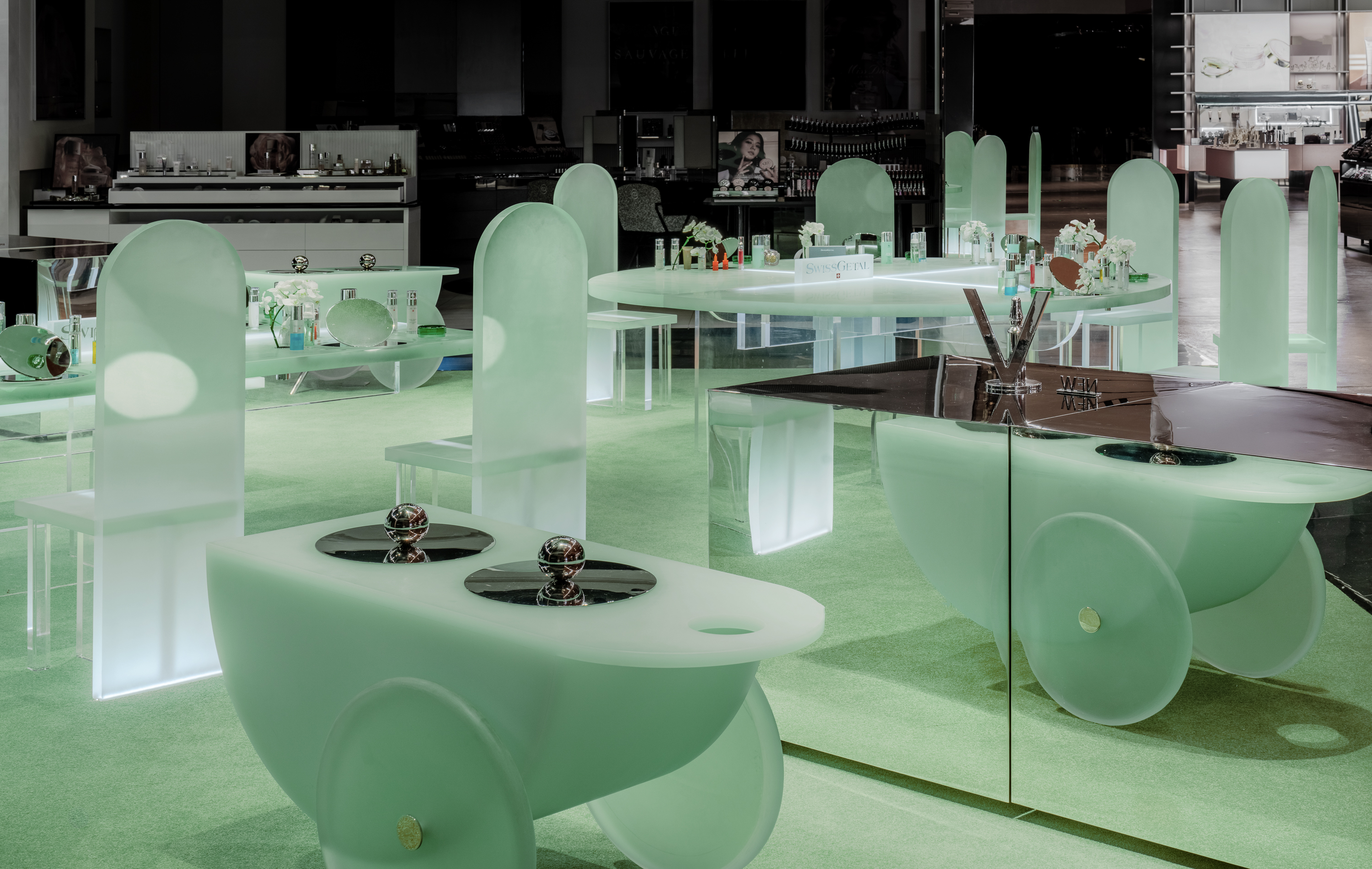 Beauty Feast - Pop Up Store by 过半儿 guò bàn er - Architizer