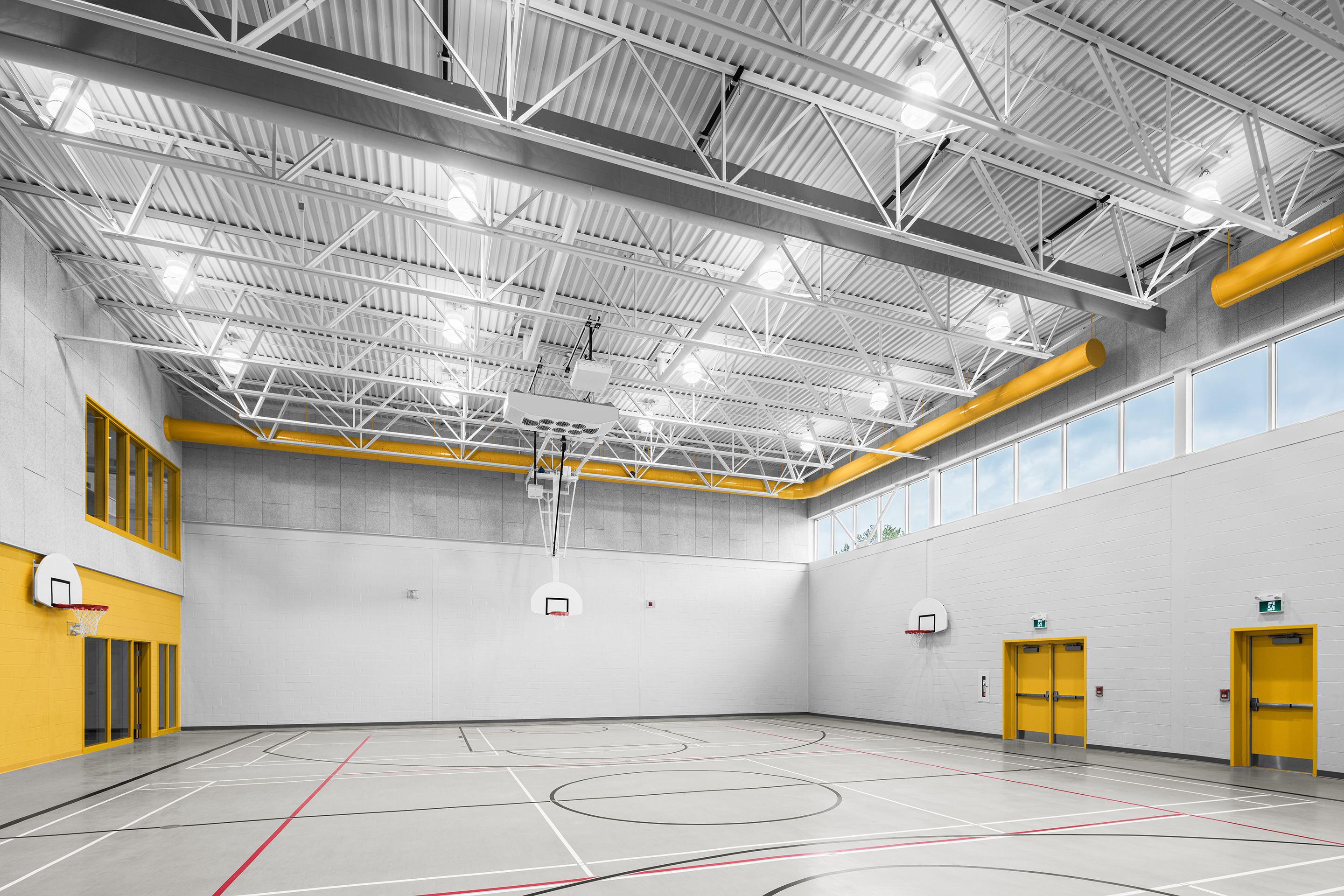 Notre‑Dame‑du‑Paradis Elementary School | Renovation and Expansion by ...