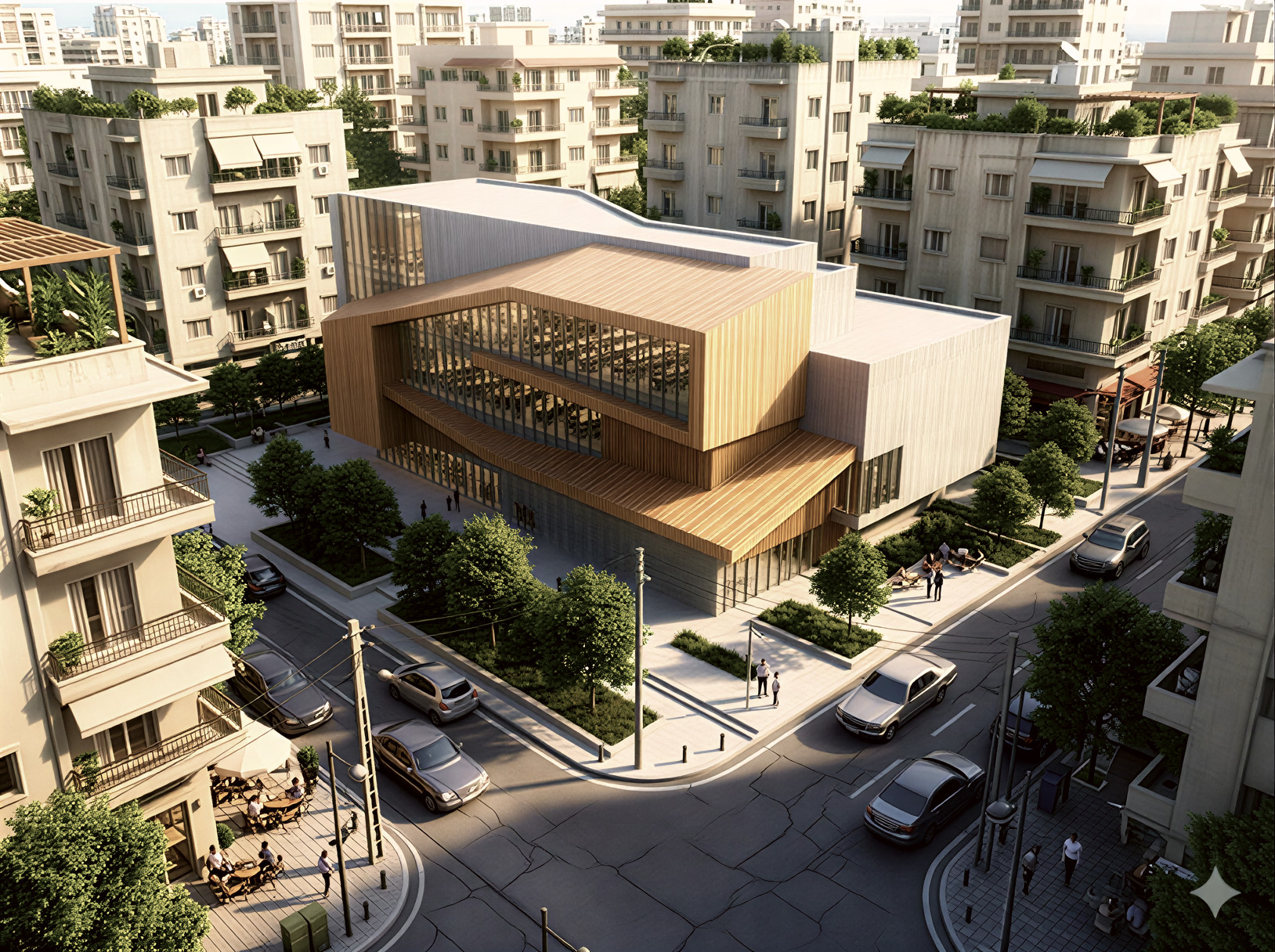 Beirut Civic Library by ALAIN KHOURY ARCHITECT - Architizer