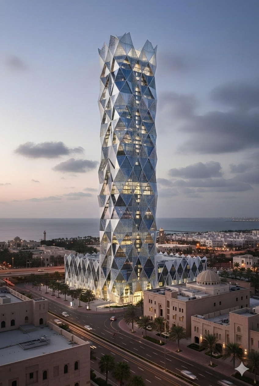 Blue Muscat Hotel by ALAIN KHOURY ARCHITECT - Architizer