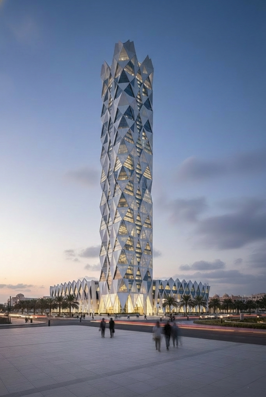 Blue Muscat Hotel by ALAIN KHOURY ARCHITECT - Architizer
