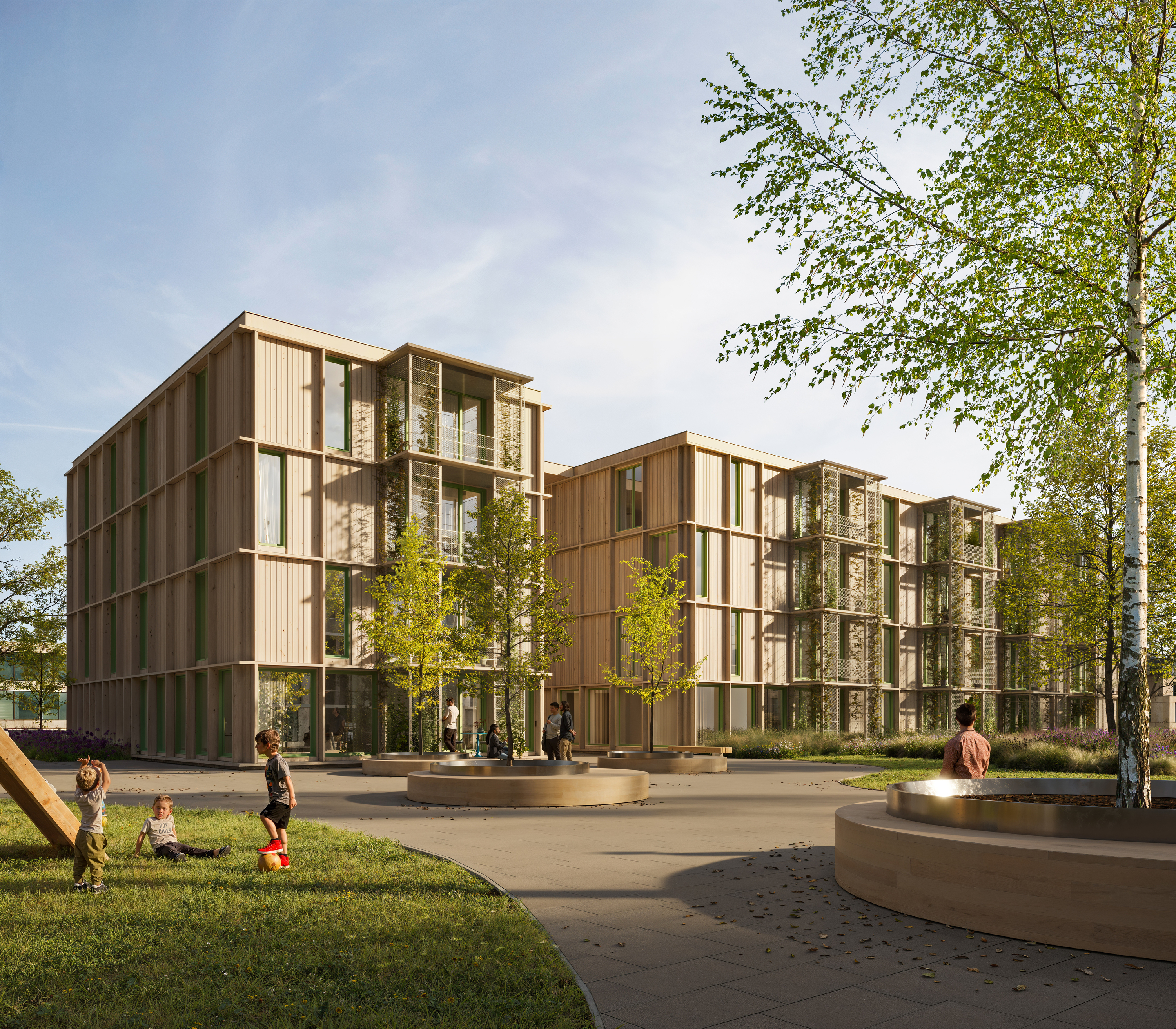 Exterior Visualization: Residential Complex in Breisach by Render ...
