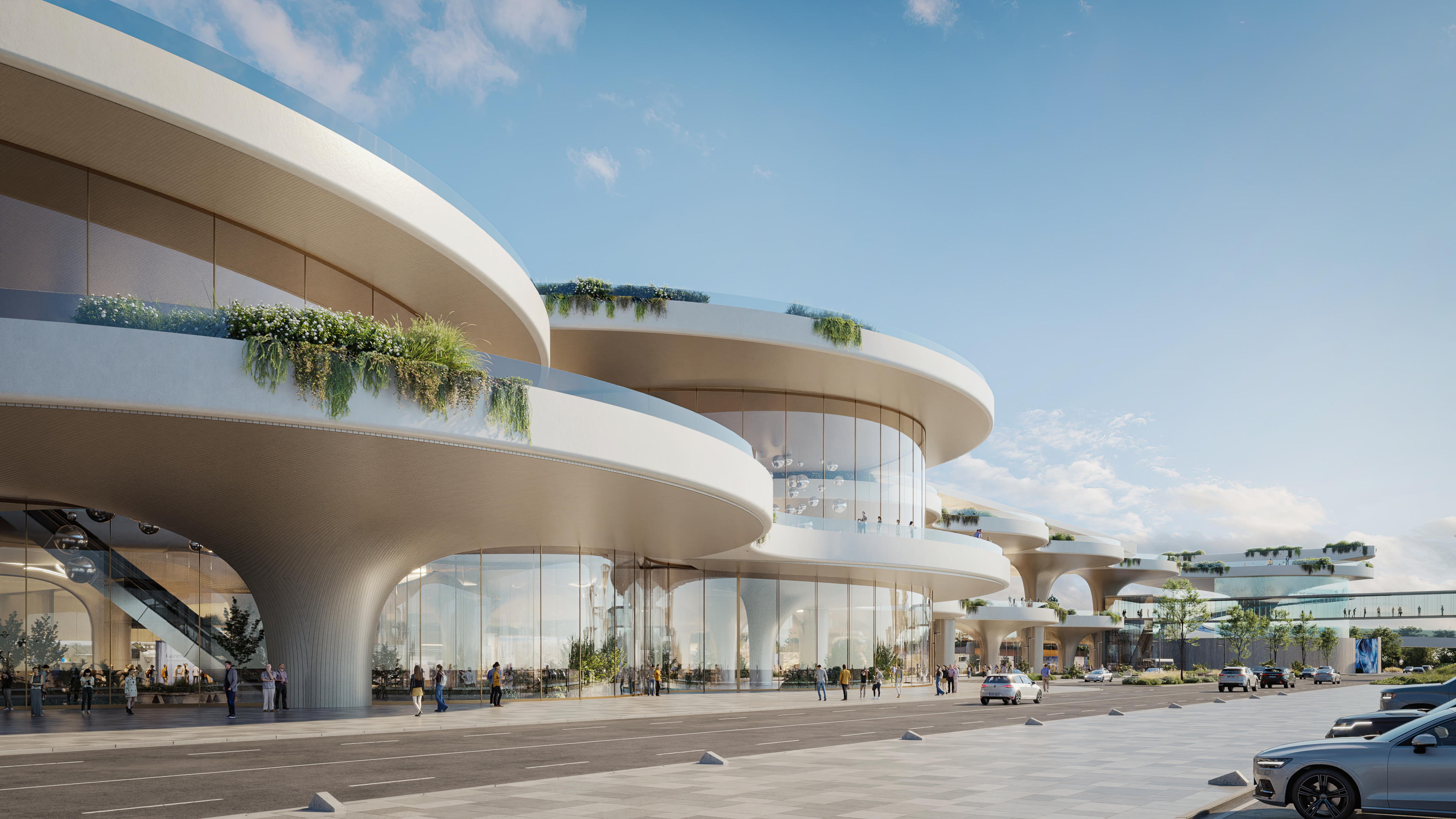 Lucknow Forecourt Terminal by ZNera Space - Architizer
