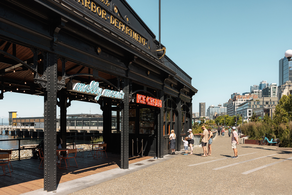 Molly Moon's - Seattle Waterfront by GRAHAM BABA ARCHITECTS - Architizer