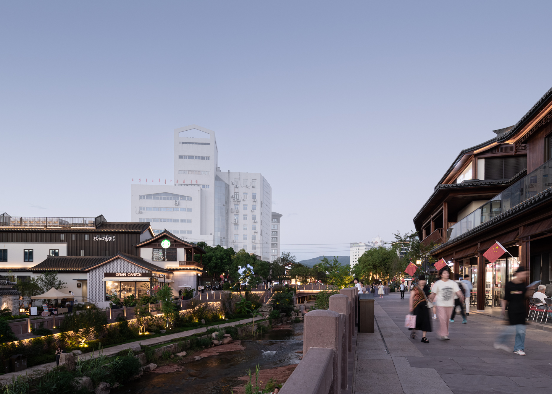 Renewal of Zhexi Historical and Cultural Blocks in Tiantai by gad ...