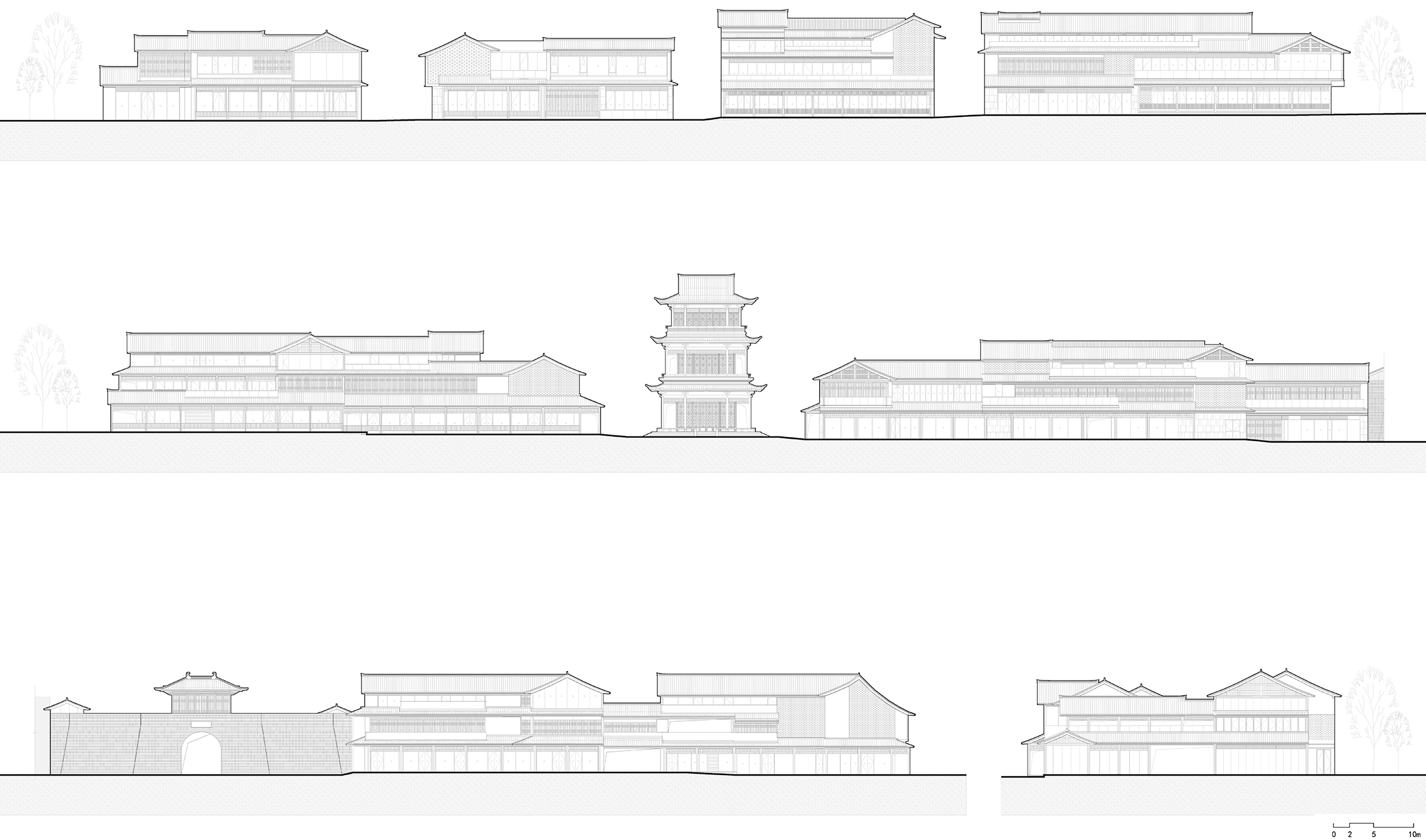 Renewal of Zhexi Historical and Cultural Blocks in Tiantai by gad ...