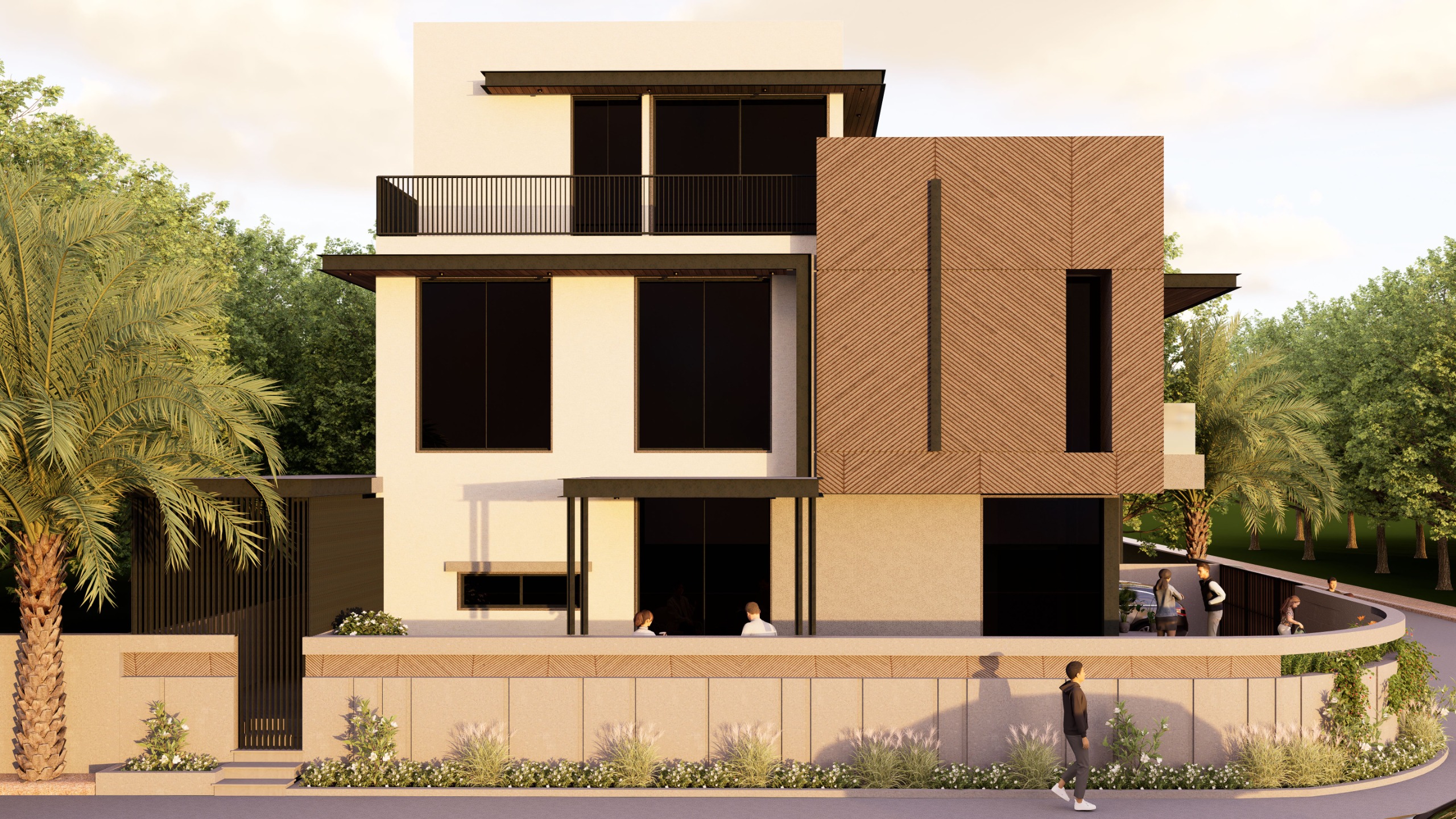 Floating Cube House at Ahmedabad by Harikrushna Pattani & Associates ...