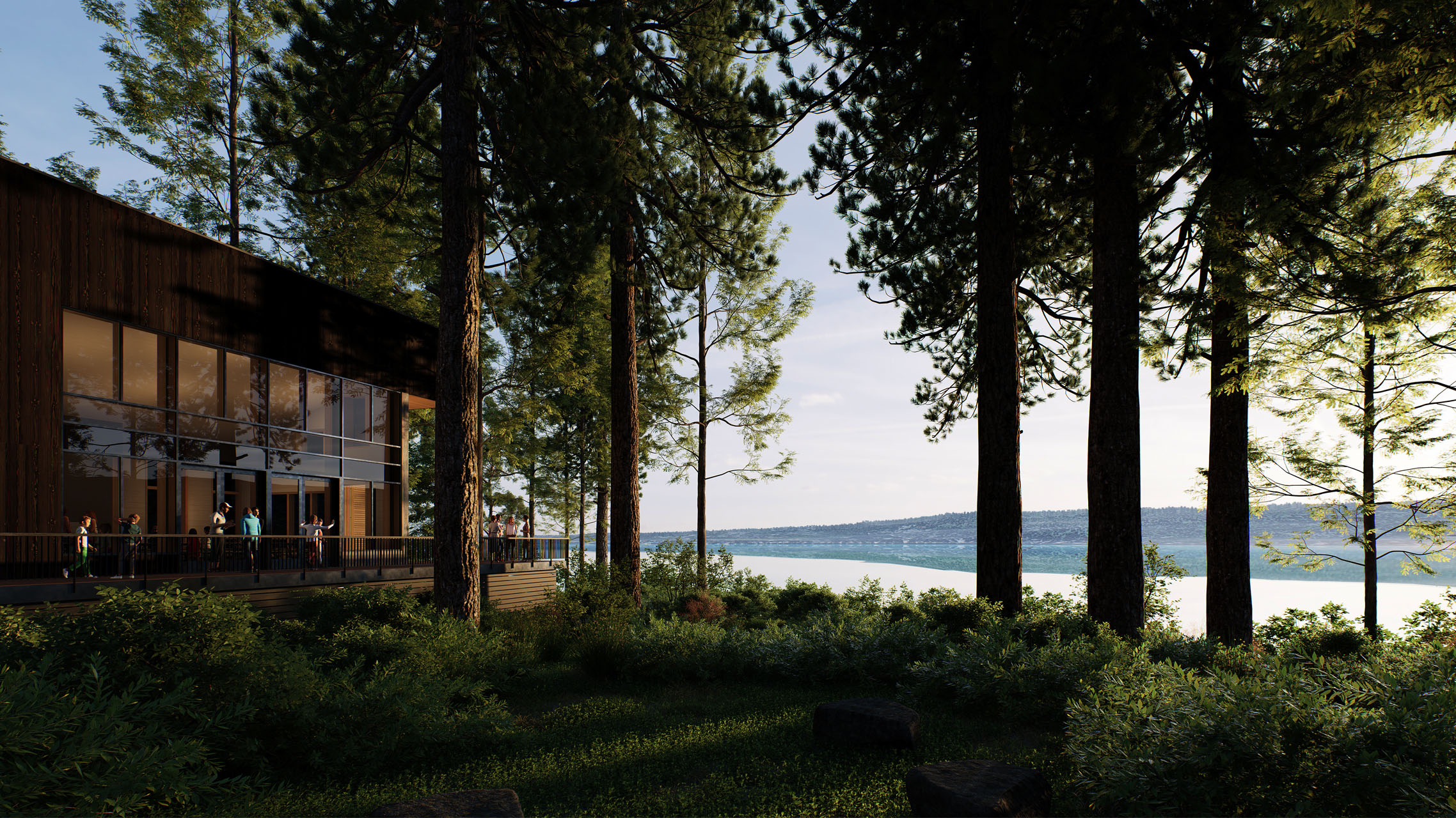 Dining Hall at the University of Idaho, McCall Field Campus by McLennan ...