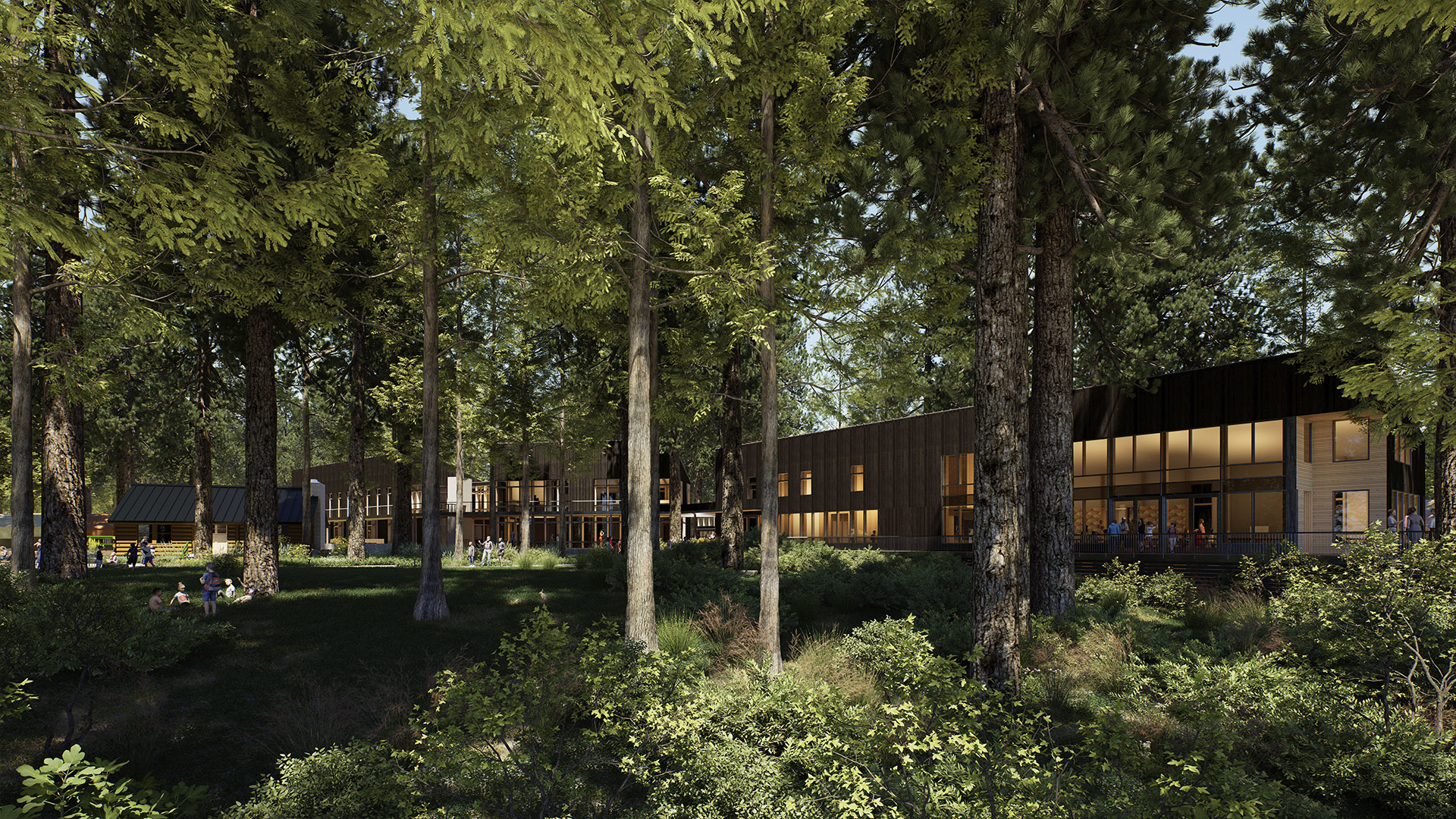 Dining Hall at the University of Idaho, McCall Field Campus by McLennan ...