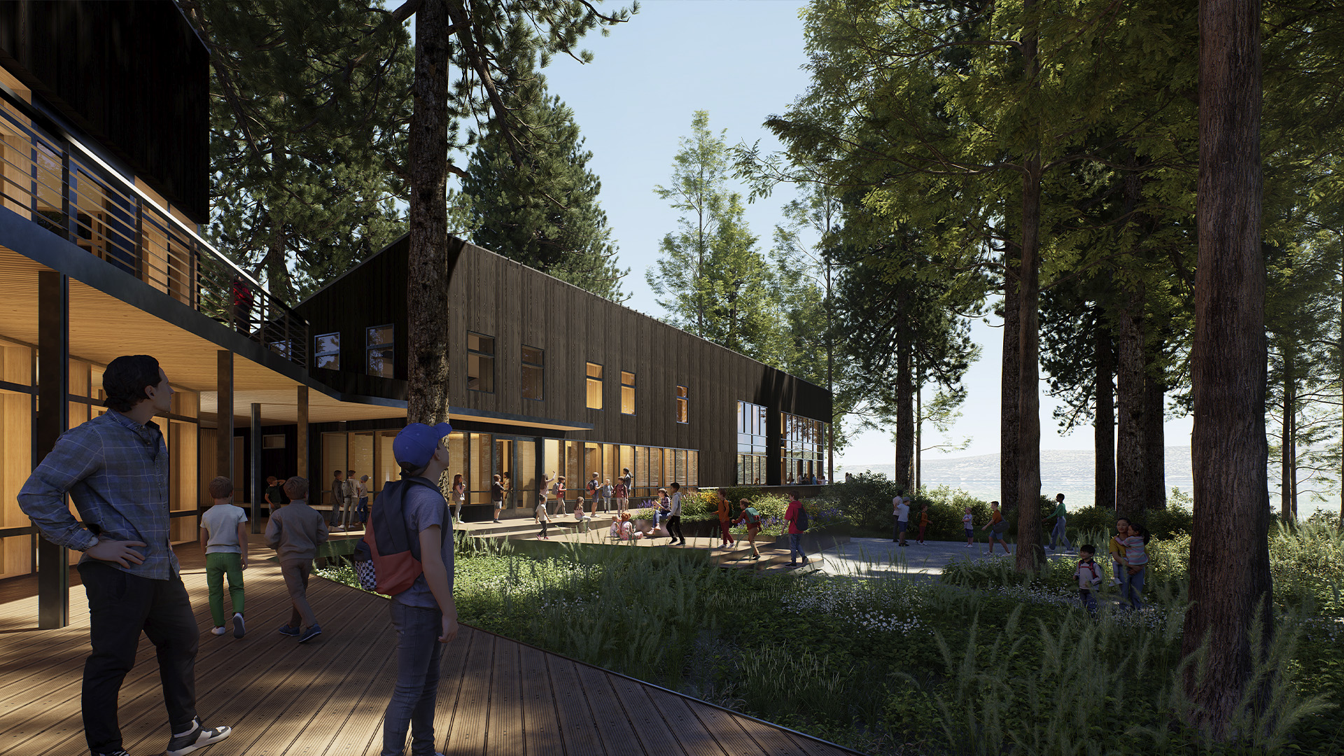 Dining Hall at the University of Idaho, McCall Field Campus by McLennan ...