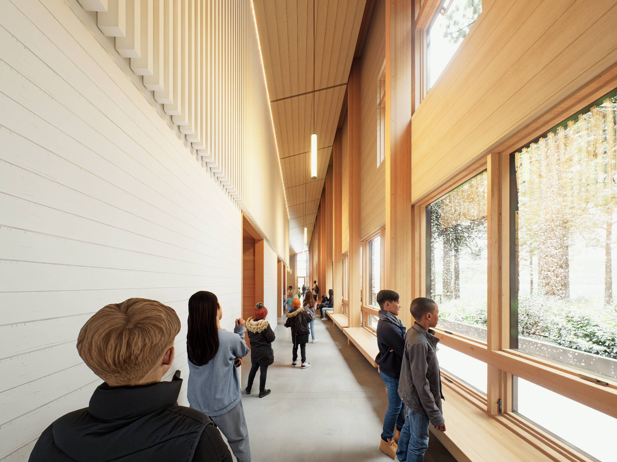 Dining Hall at the University of Idaho, McCall Field Campus by McLennan ...
