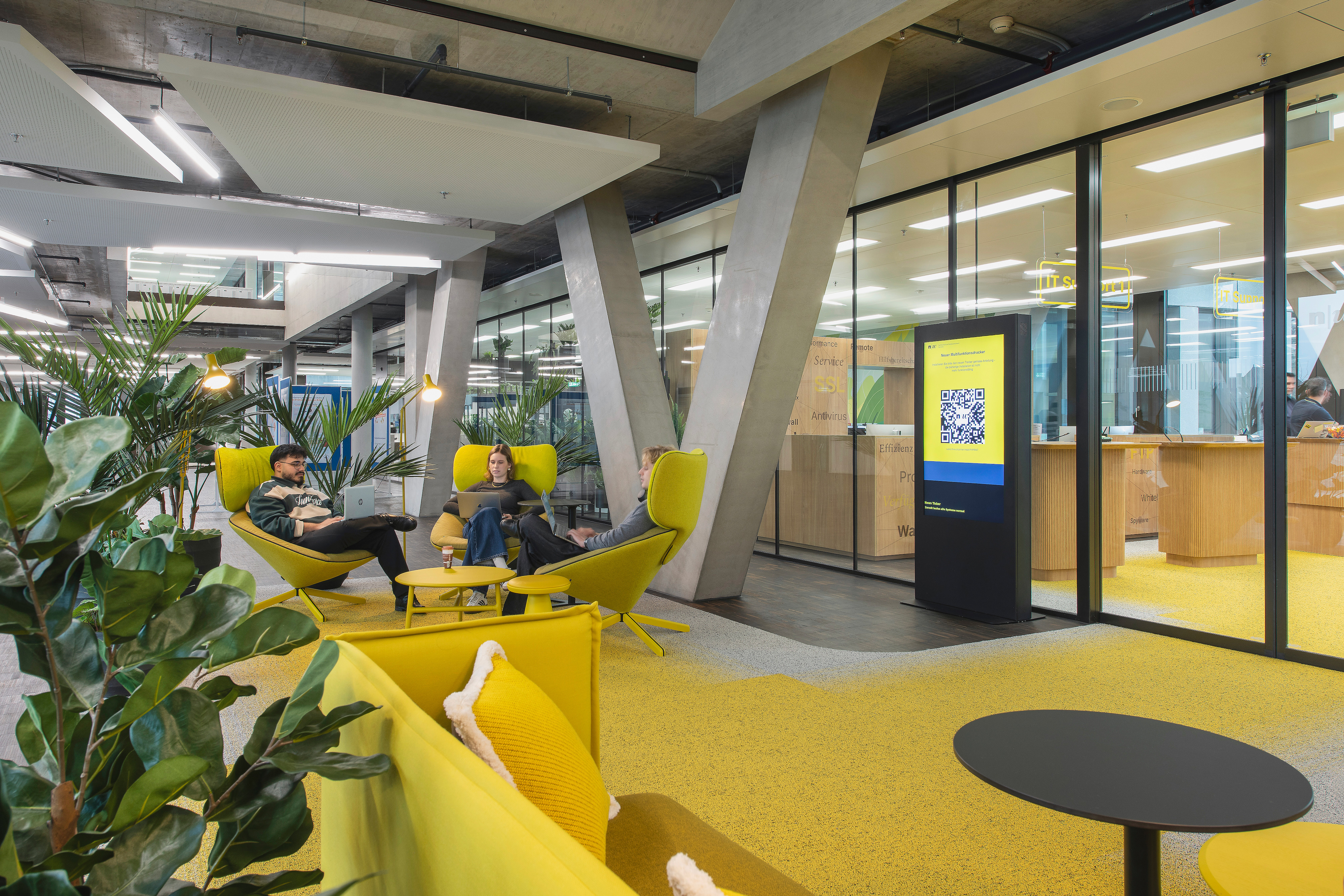 FHNW campus Brugg-Windisch | Reception by Evolution Design - Architizer